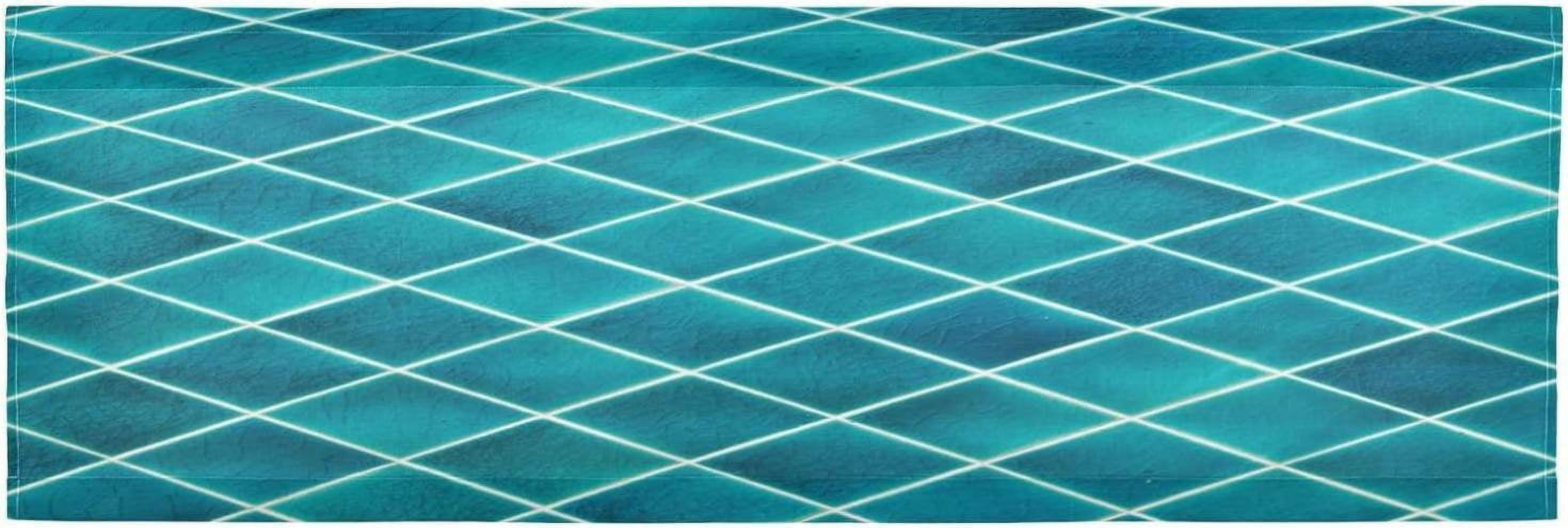 Dreamtimes Pattern and Texture of Ceramic Tile Wall Valance Curtains ...