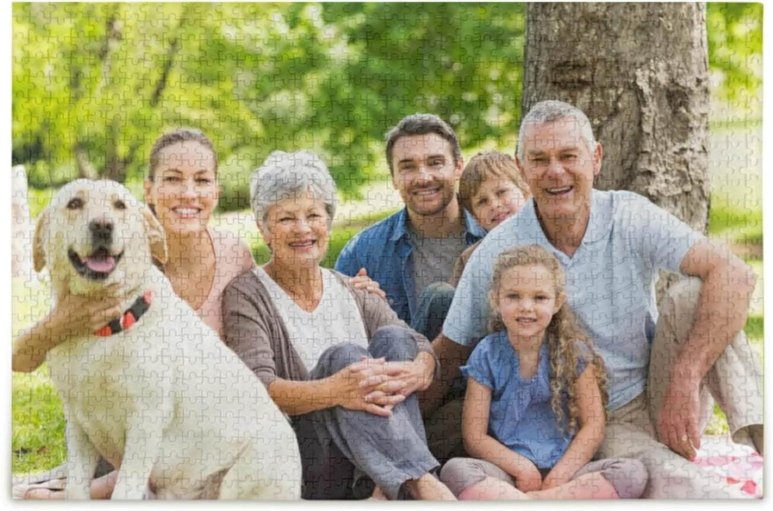 Dreamtimes Personalized Puzzle Custom Puzzle 1000 Pieces from Photo Custom , 29.5" x 19.7 ...