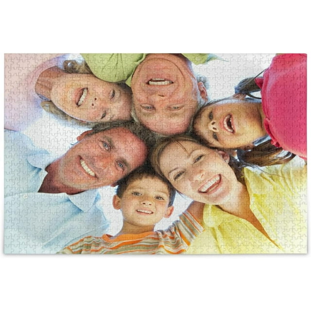 Dreamtimes Personalized Puzzle Custom Puzzle 1000 Pieces from Photo Custom Jigsaw Puzzle for ...