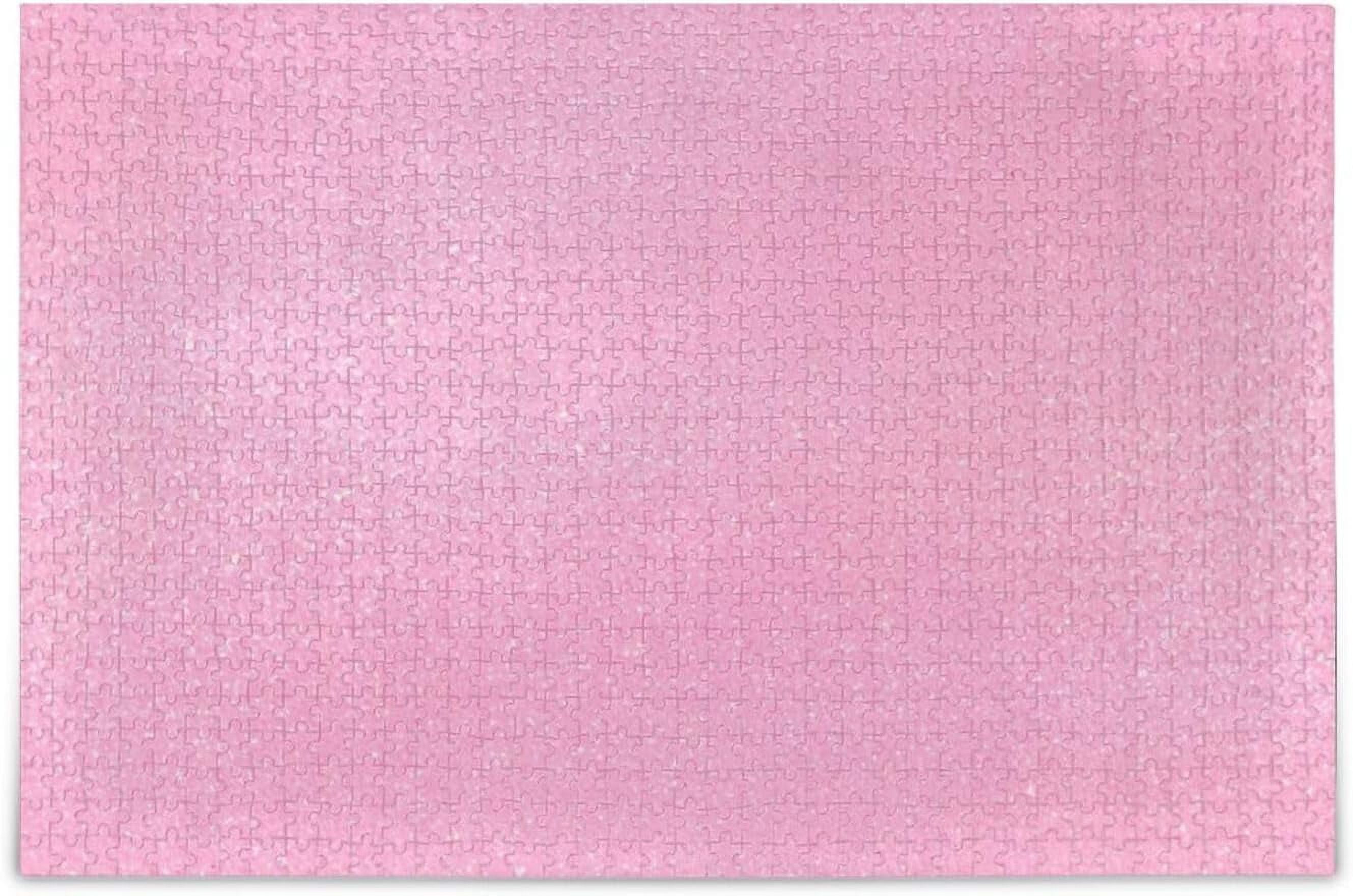 Dreamtimes Pink Glitter Texture Puzzle 500 Pieces - Wooden Jigsaw ...