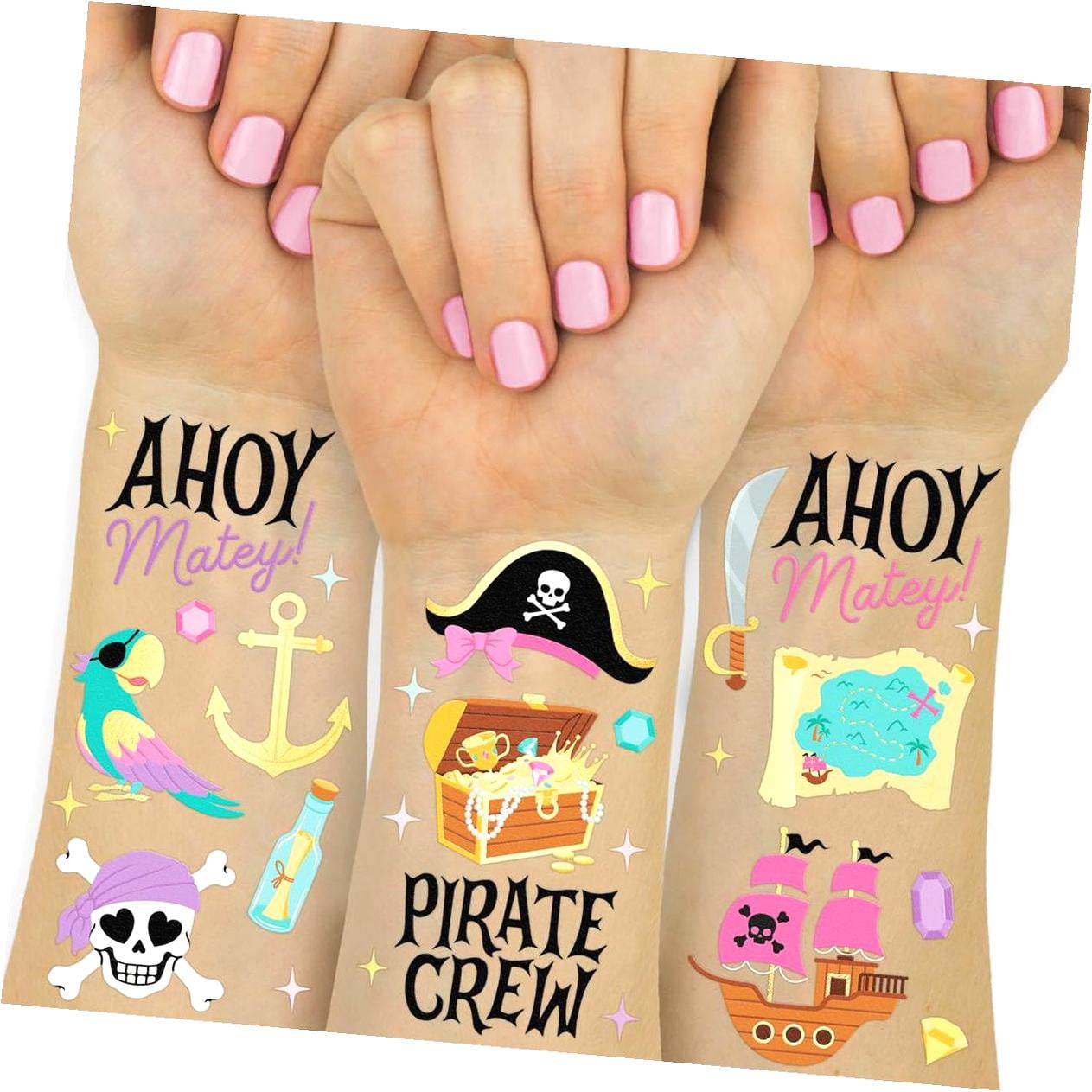 Dreamtimes Pirate Crew - 48 Foil Pieces | Birthday Party , Girls ...