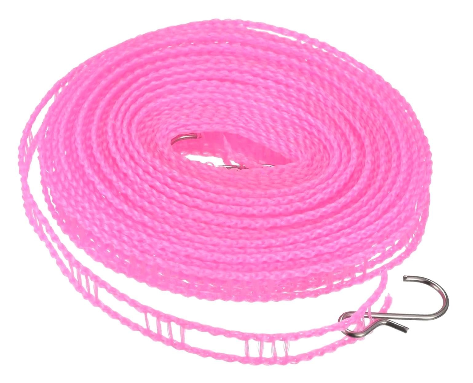 Dreamtimes Portable Clothesline, 26.24ft Nylon Windproof Non-Washing ...