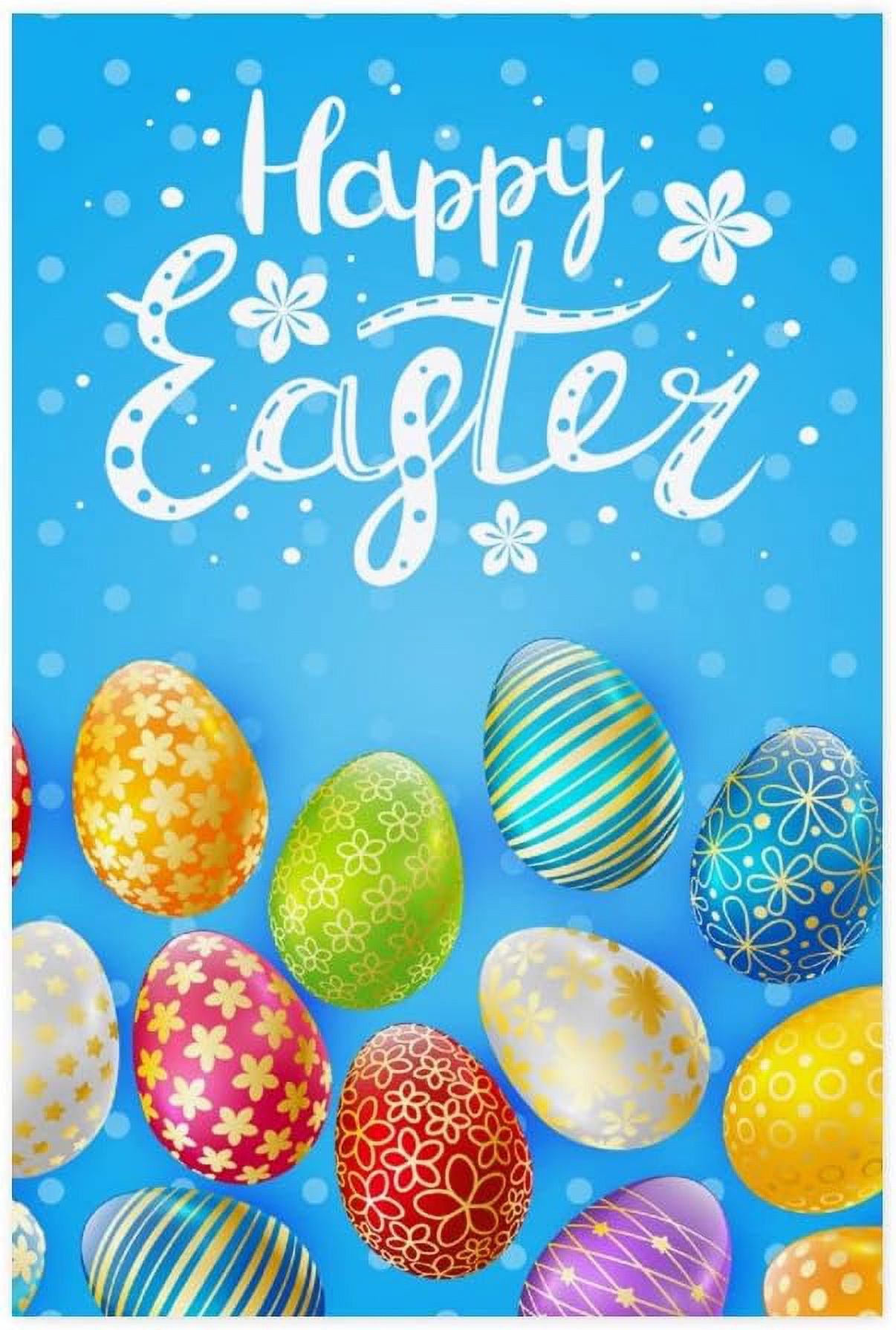 Dreamtimes Poster Prints Wall Paper Art Decor Easter Cute Colorful Eggs ...