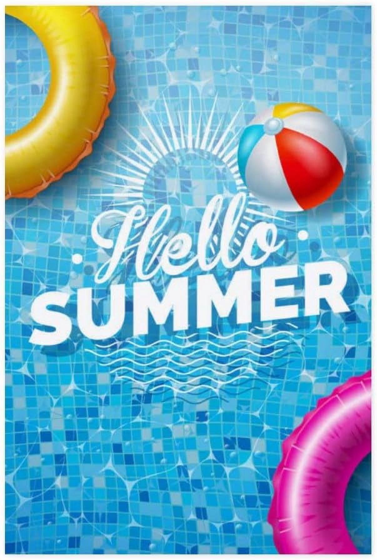 Dreamtimes Poster Prints Wall Paper Art Decor summer swimming 24x36 ...
