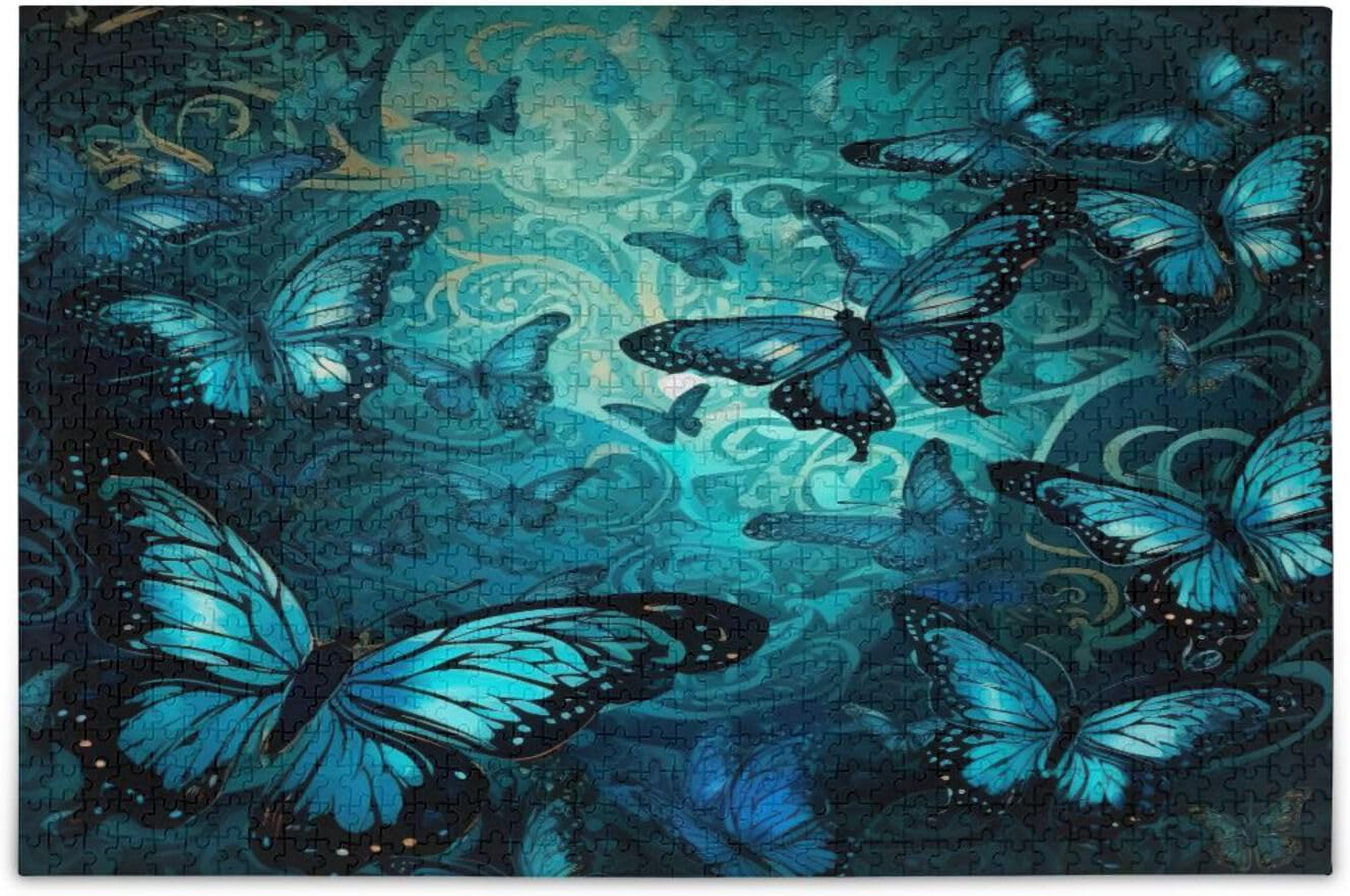 Dreamtimes Puzzle- Butterfly Jigsaw Puzzles, 500 Piece Puzzles for ...