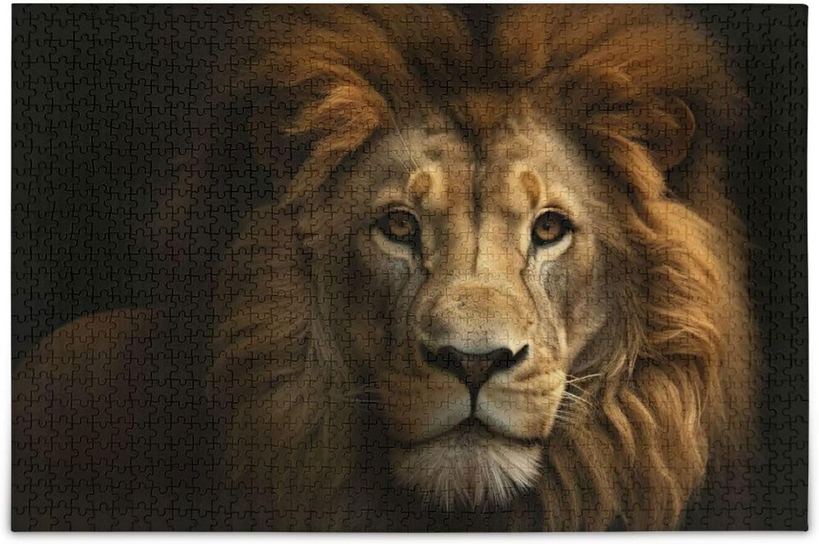 Dreamtimes Puzzle- Lion King Jigsaw Puzzles, 500 Piece Puzzles for ...