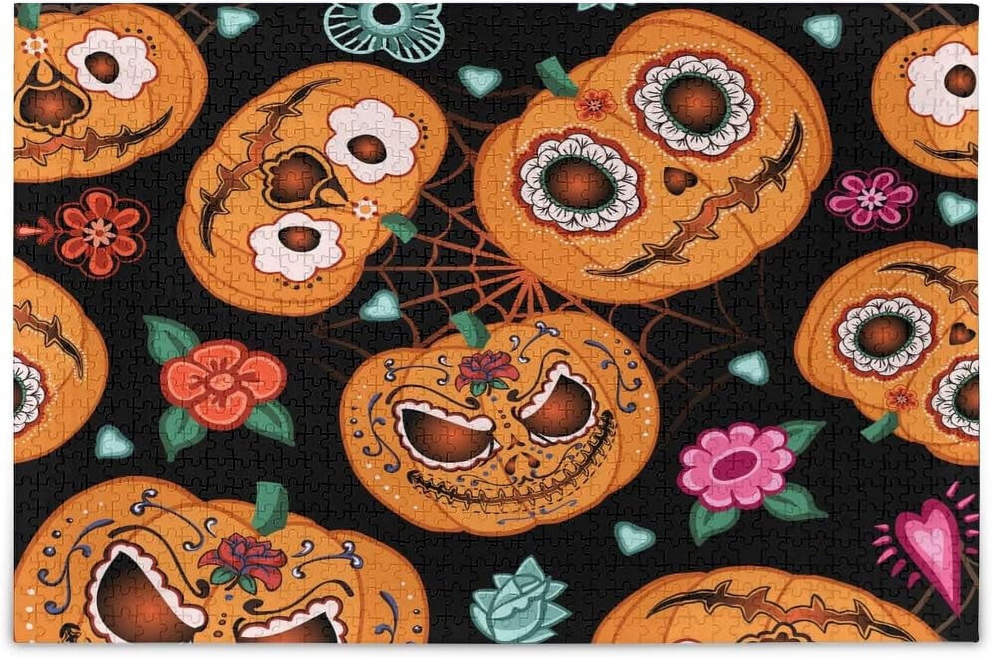 Dreamtimes Puzzles for Adults 1000 Piece Halloween Bright Cartoon Funny ...