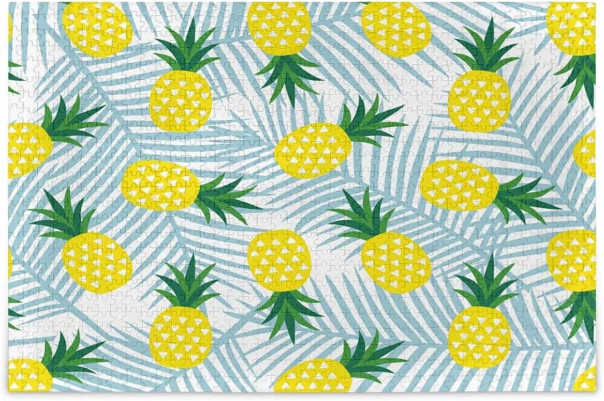 Dreamtimes Puzzles for Adults 1000 Piece Hawaii Yellow Pineapple ...