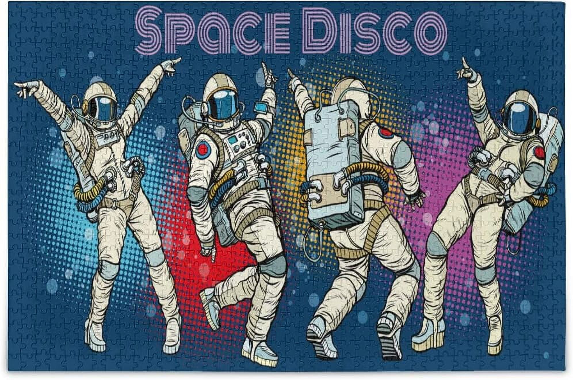 Dreamtimes Puzzles for Adults 1000 Piece Pop Retro Comic Disco Dancing ...