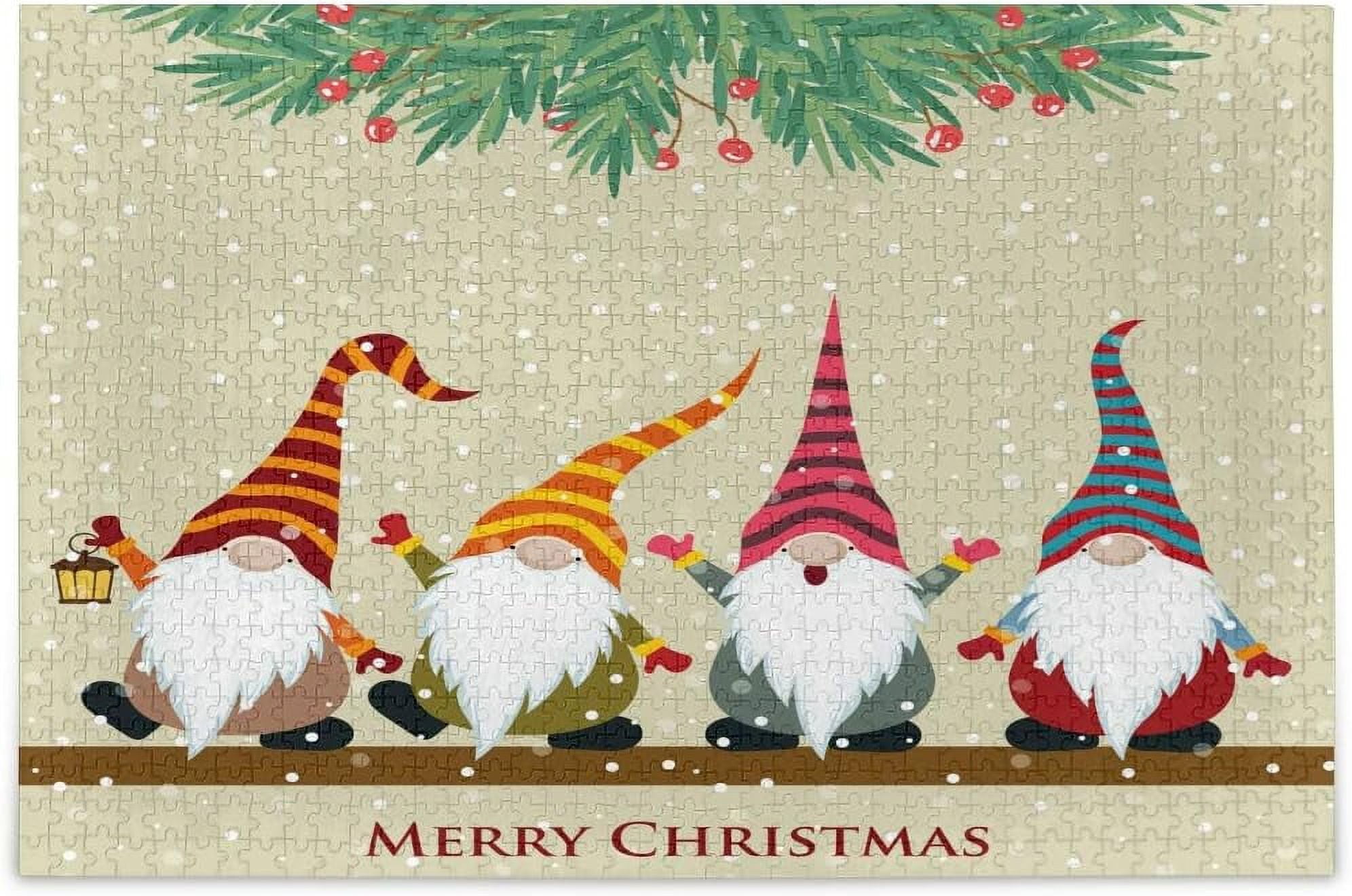 Dreamtimes Puzzles for Adults 1000 Piece Winter Snow Funny Christmas ...