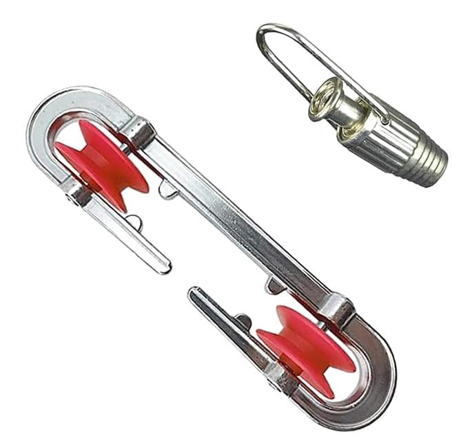 Dreamtimes Qinwuwu Aluminum Clothesline Divider Spreader Pulley System ...