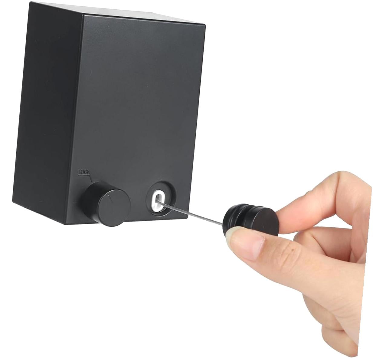 Dreamtimes Retractable Clothes Line Indoor Non-Punch Retractable Wire ...