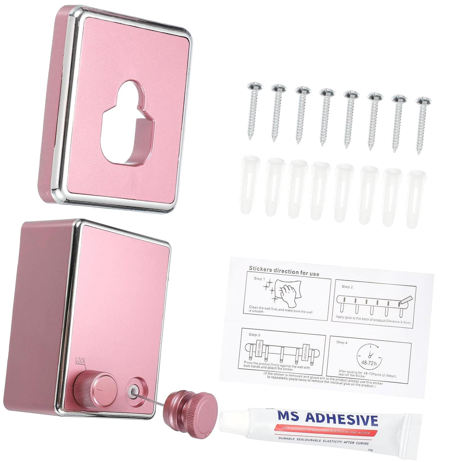 Dreamtimes Retractable Clothesline for Indoor Use, 14Ft Anti-Sag ...