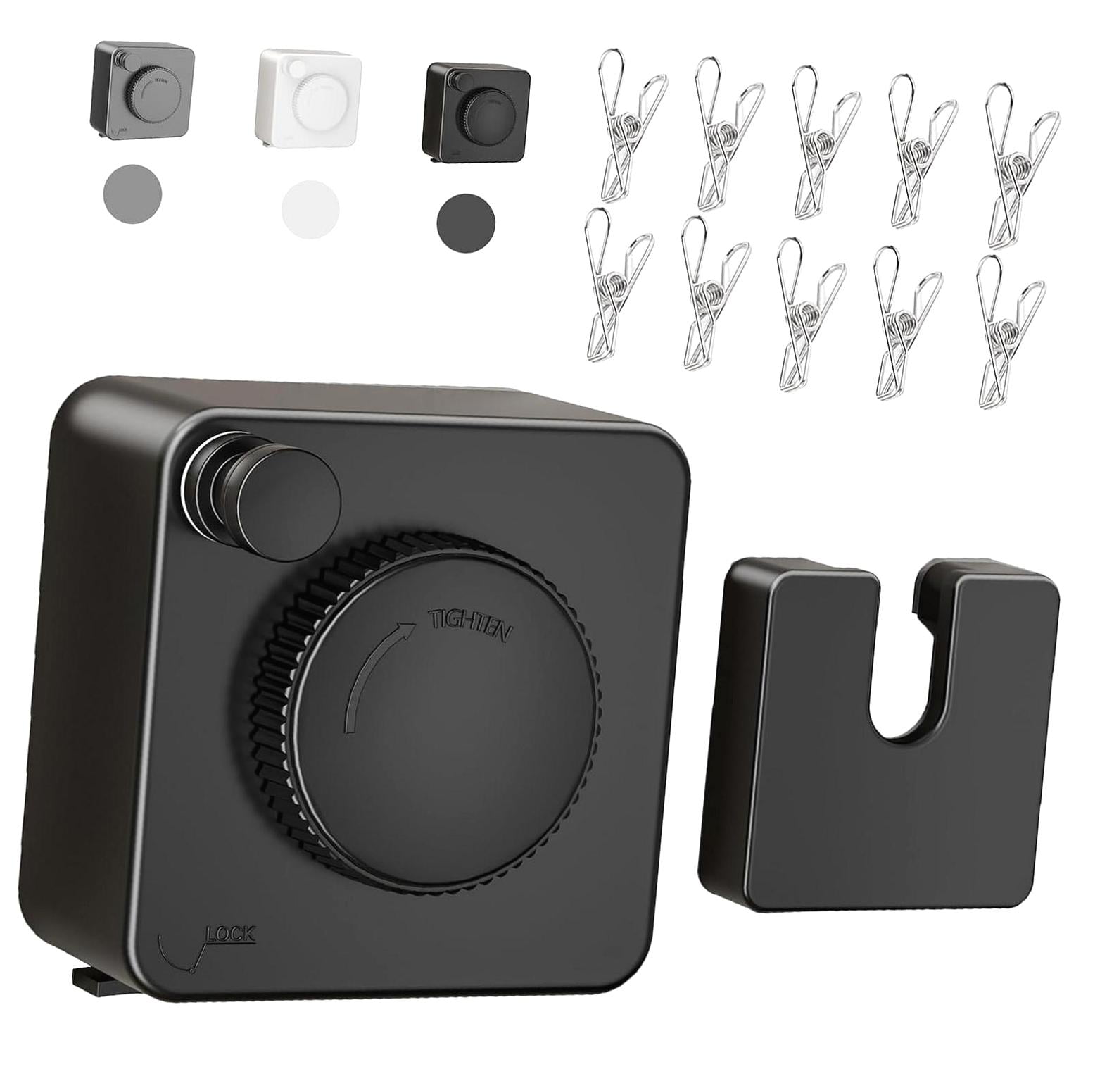 Dreamtimes Retractable Clothesline, Outdoor Clothes Drying Line, Indoor ...