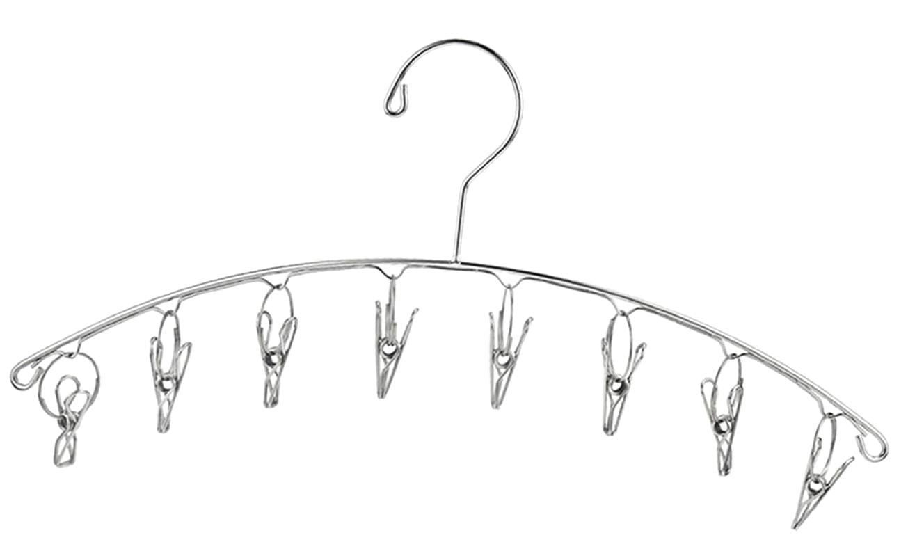 Dreamtimes Reusable Stainless Steel Drying Rack for Laundry with 8 ...