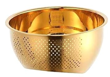 Dreamtimes Rice Washing Bowl, Stainless Steel 3-In-1 Colander and ...