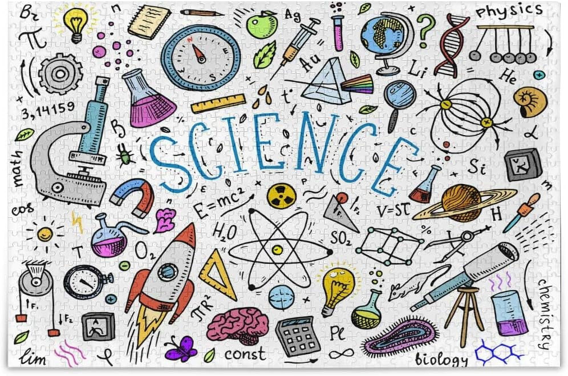 Dreamtimes Science Engraved Vintage Scientific Formula Physics Math ...