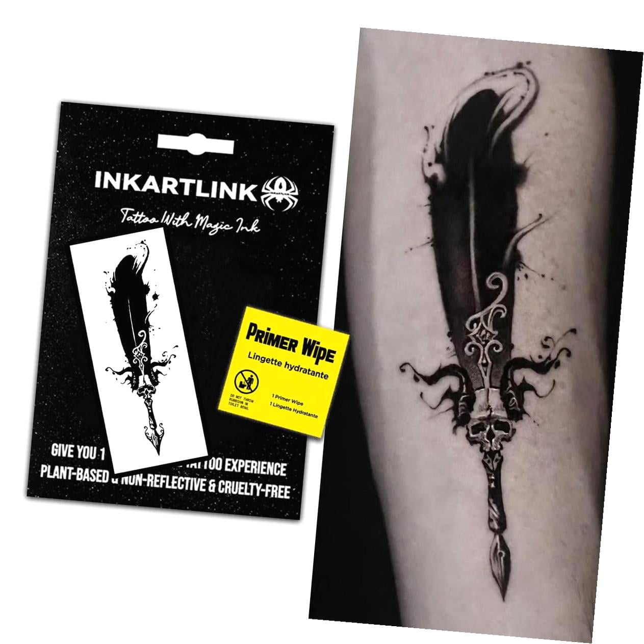 Dreamtimes Semi Permanent Tattoo, Temporary Body Art, Men's Tattoo ...