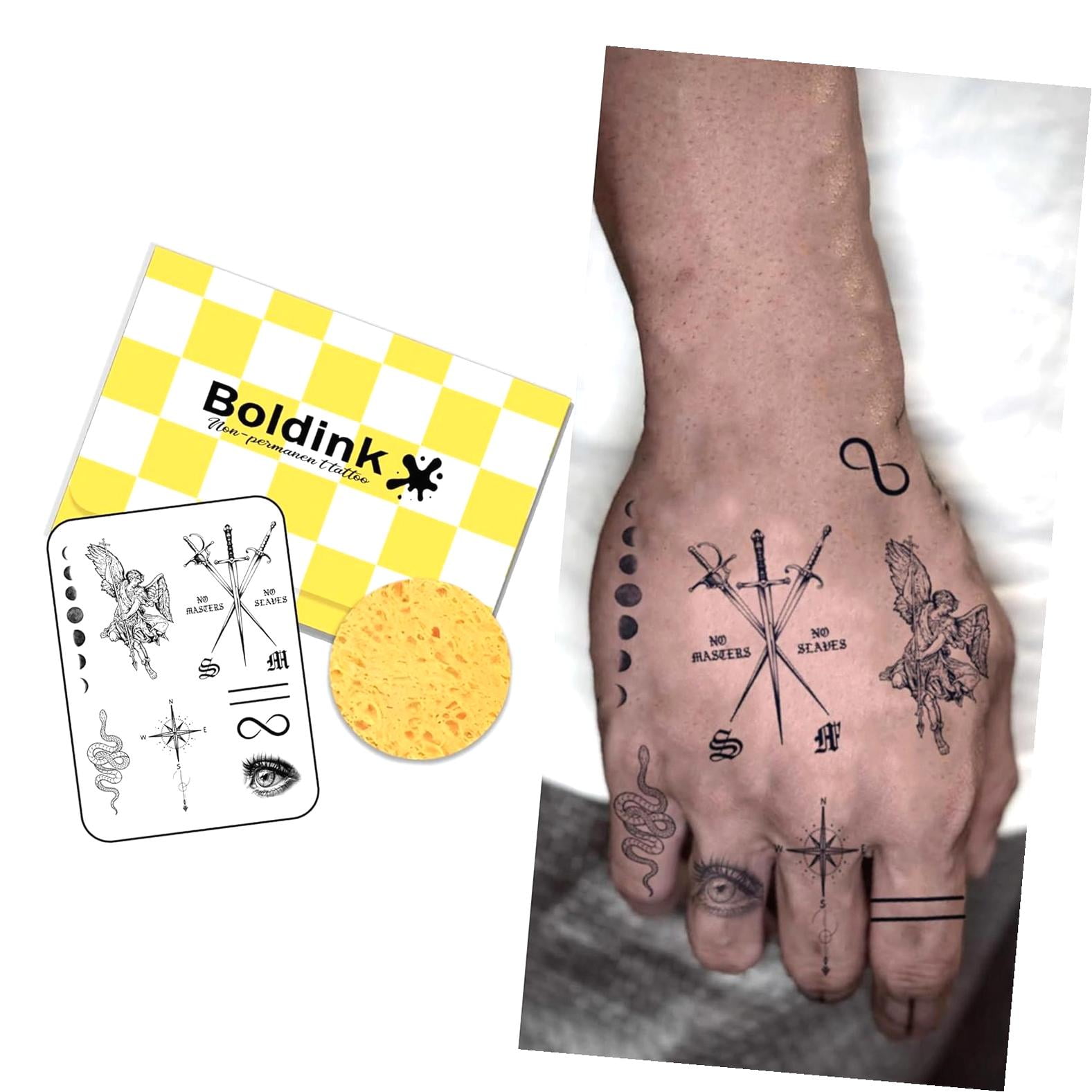 Dreamtimes, Semi-Permanent Tattoos, 15-Day Long-Lasting Tattoo Stickers ...