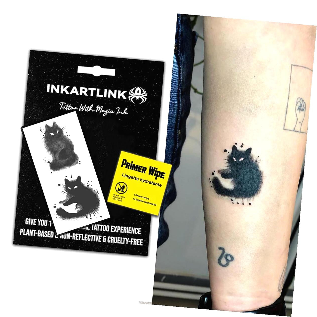 Dreamtimes Semi-Permanent Tattoos, Lifelike Designs for Adults, No Glue ...