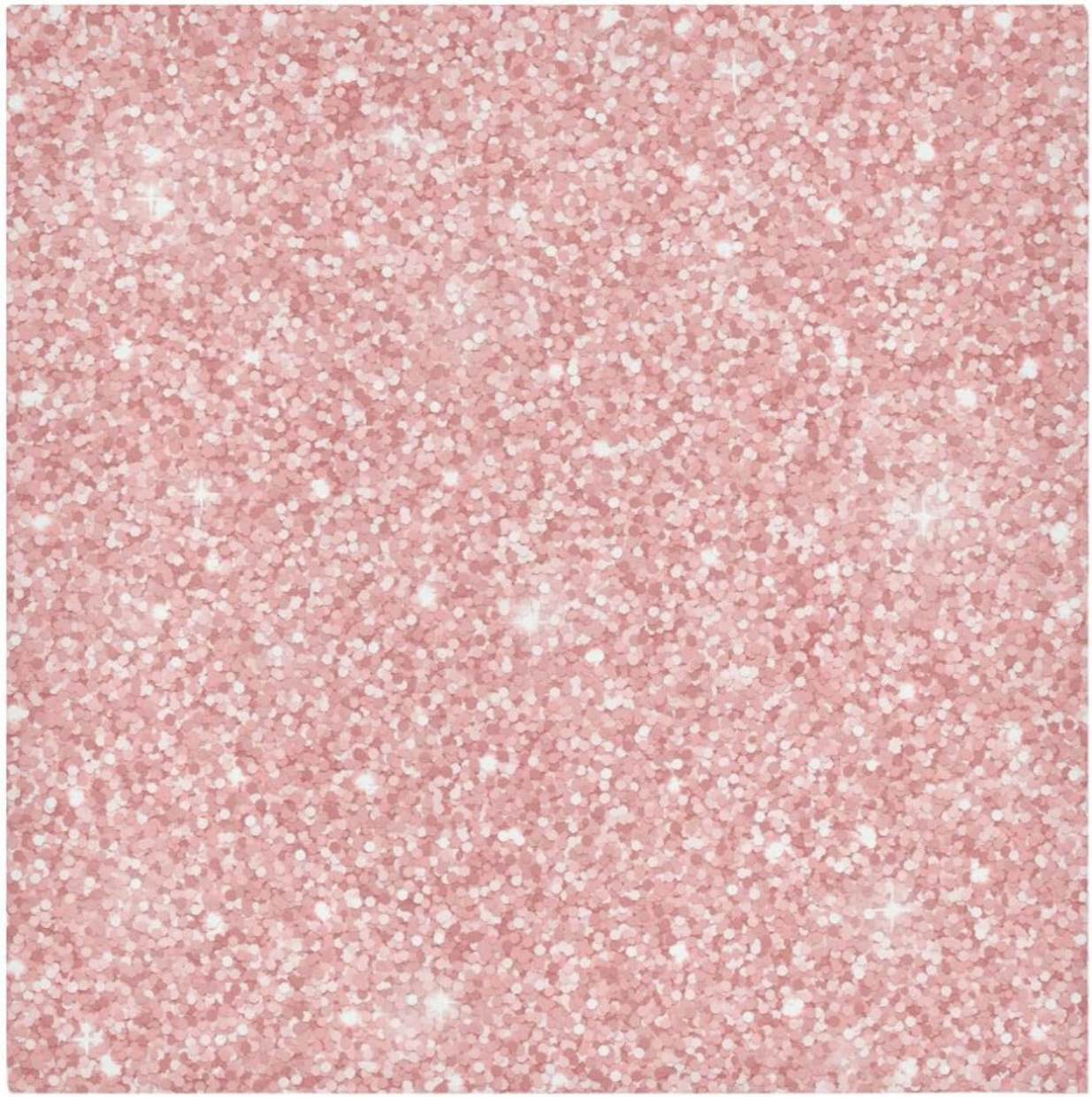 Dreamtimes Set of 1 Rose Gold Glitter Texture Satin Napkin Square 20 ...
