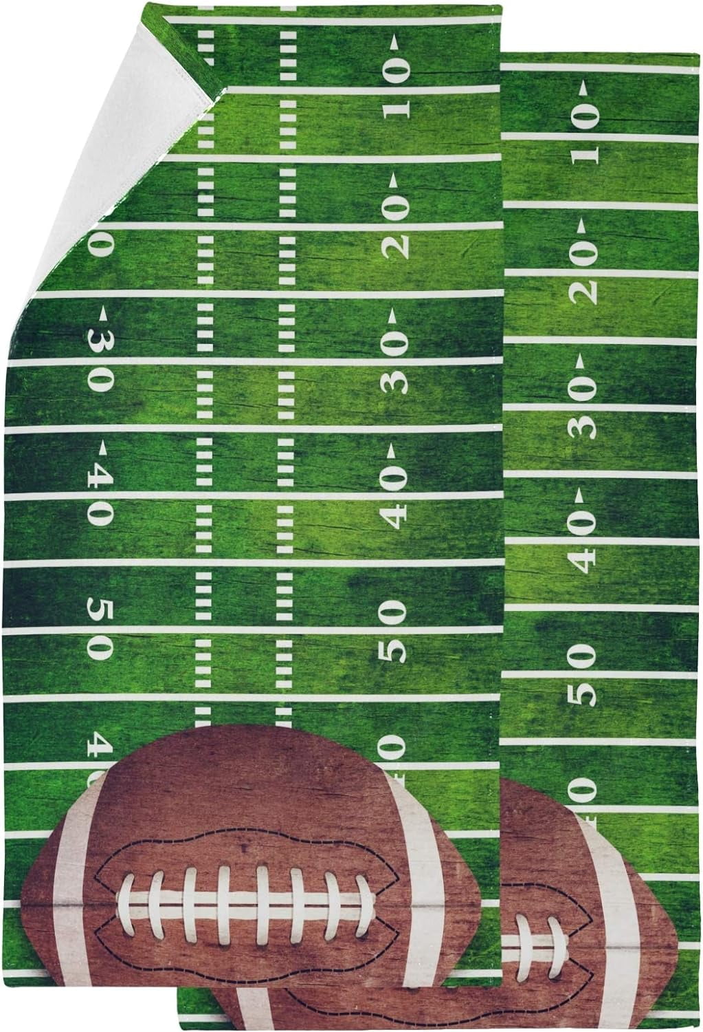 Dreamtimes Set of 2 Stylish American Football Field Ball Soft Fluffy ...