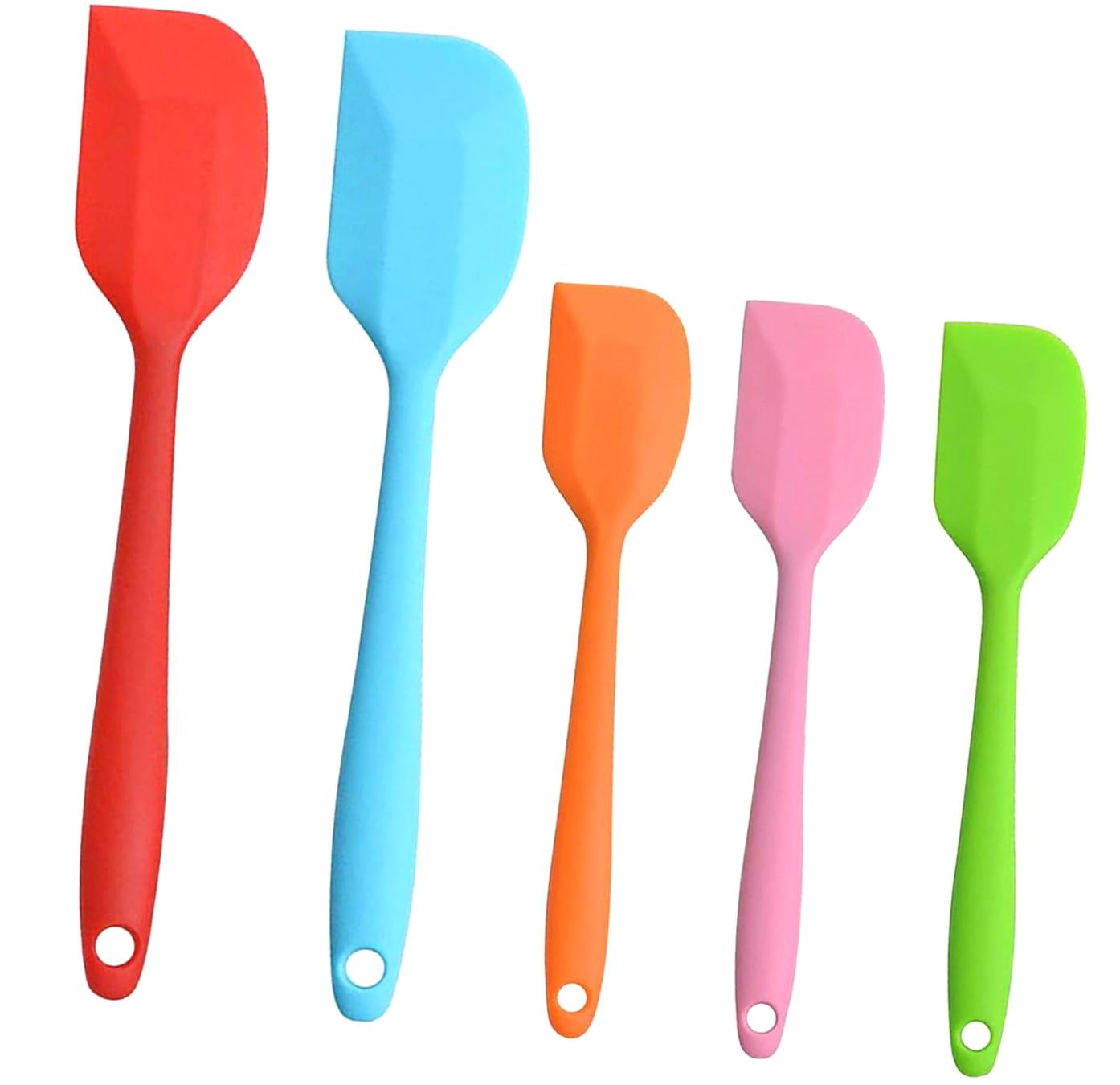 Dreamtimes Silicone Spatula Heat Resistant Small Rubber Spatulas ...