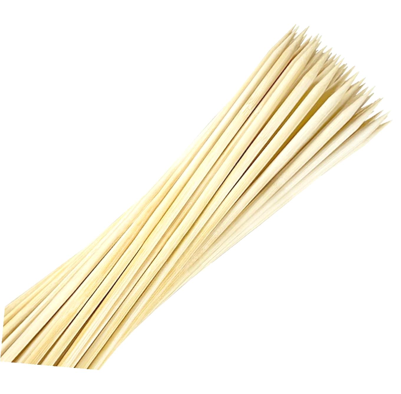 Dreamtimes Skewers (50-Pack), 12-Inch Wooden Kabob Skewers for Grilling ...