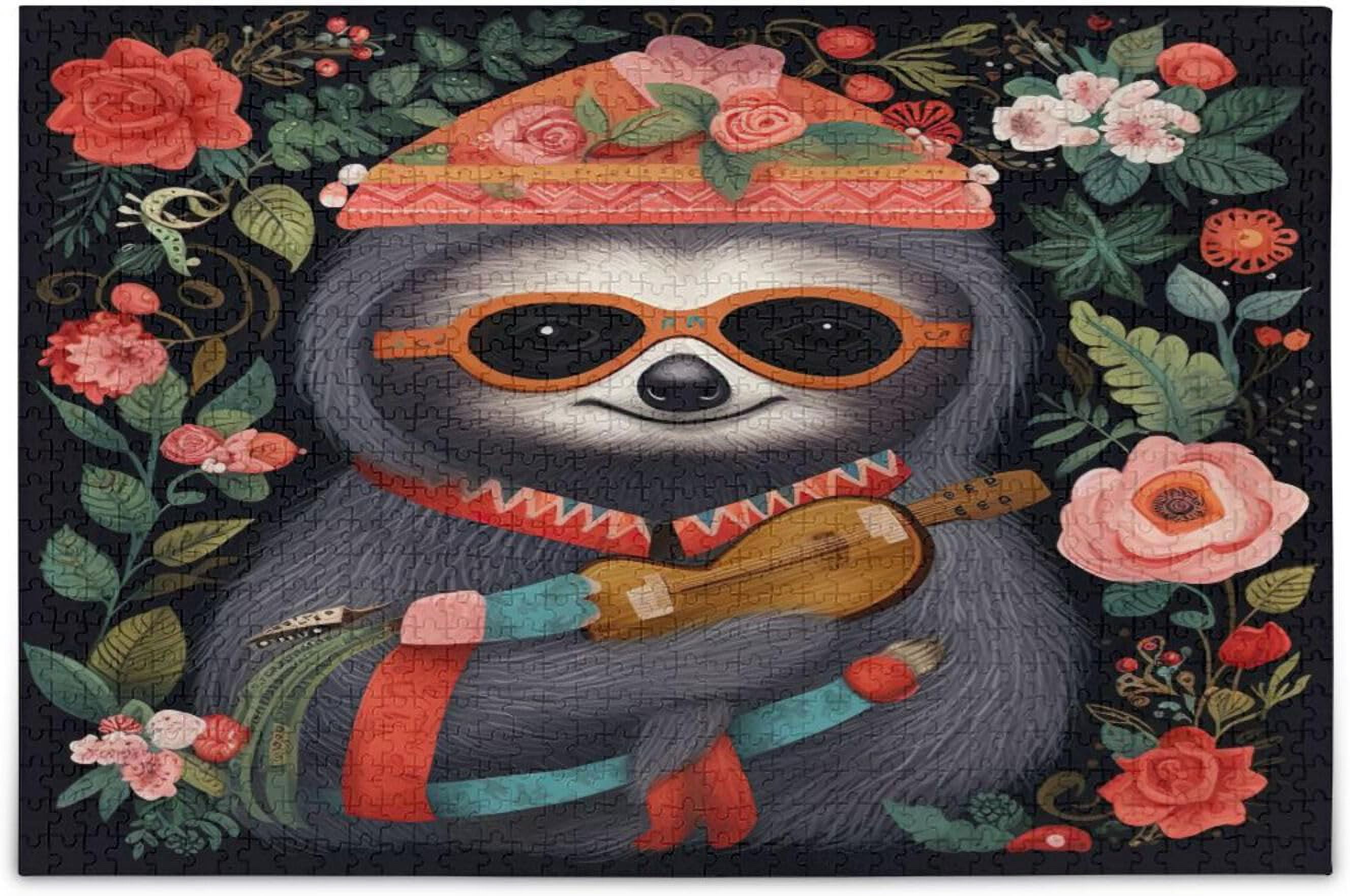 Dreamtimes Sloth Wooden Jigsaw Puzzles Intellectual Entertainment ...