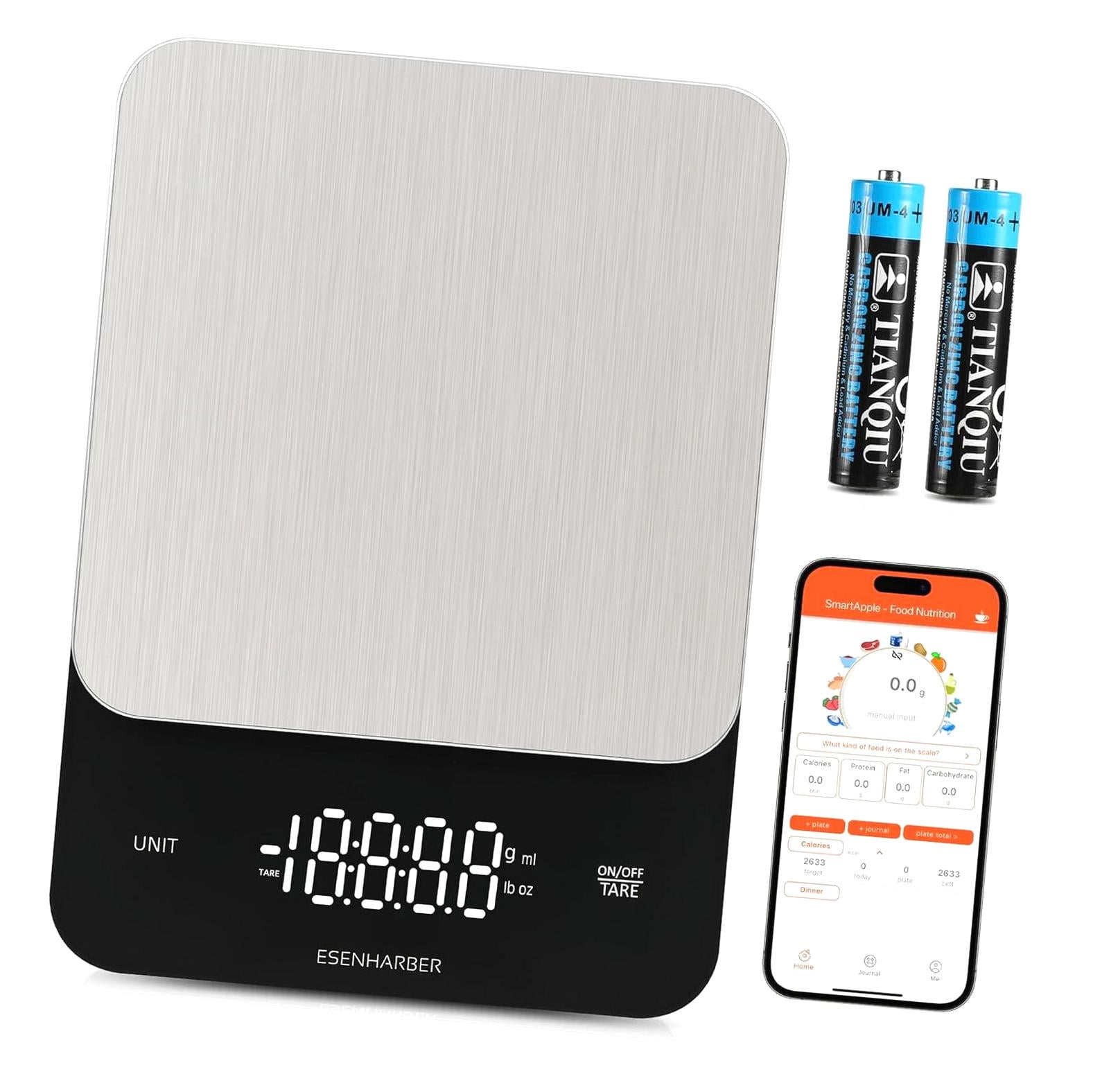 Dreamtimes Smart Nutrition Scale, Dietary Food Scale with App ...