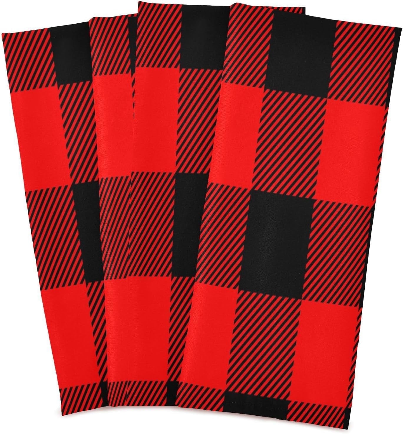 Dreamtimes Soft Absorbent Reusable Kitchen Towels, Set of 4|28x18 in ...