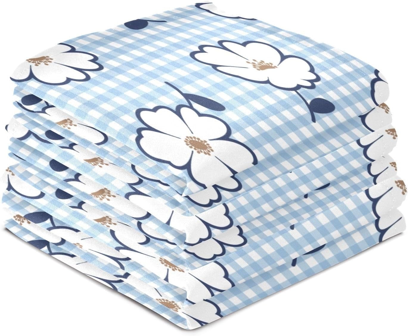Dreamtimes Soft Absorbent Reusable Kitchen Towels, Set of 6|28x18 in ...