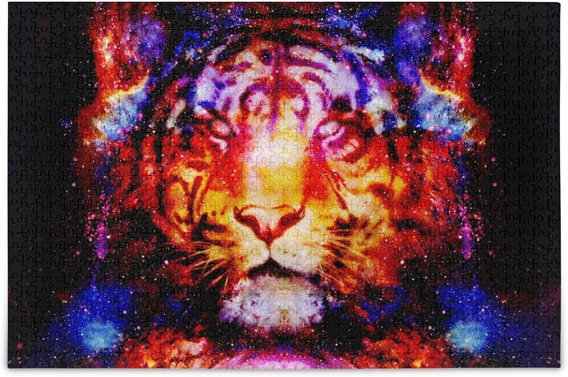 Dreamtimes Space Tiger Animal Multicolor Nebula Galaxy Magic Universe ...