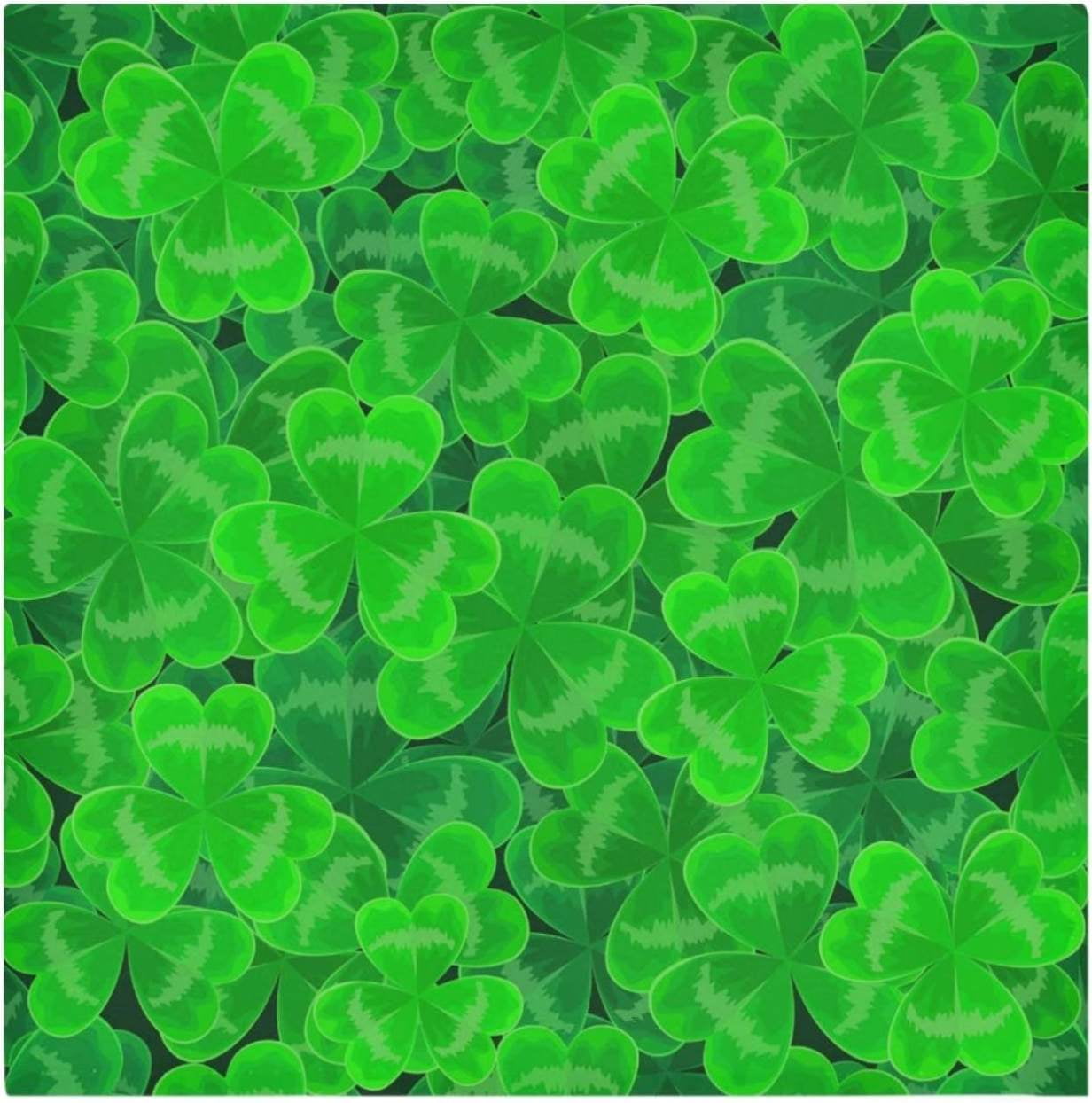 Dreamtimes St. Patrick's Day Cloth Napkins,Cute Shamrock Green Clover ...
