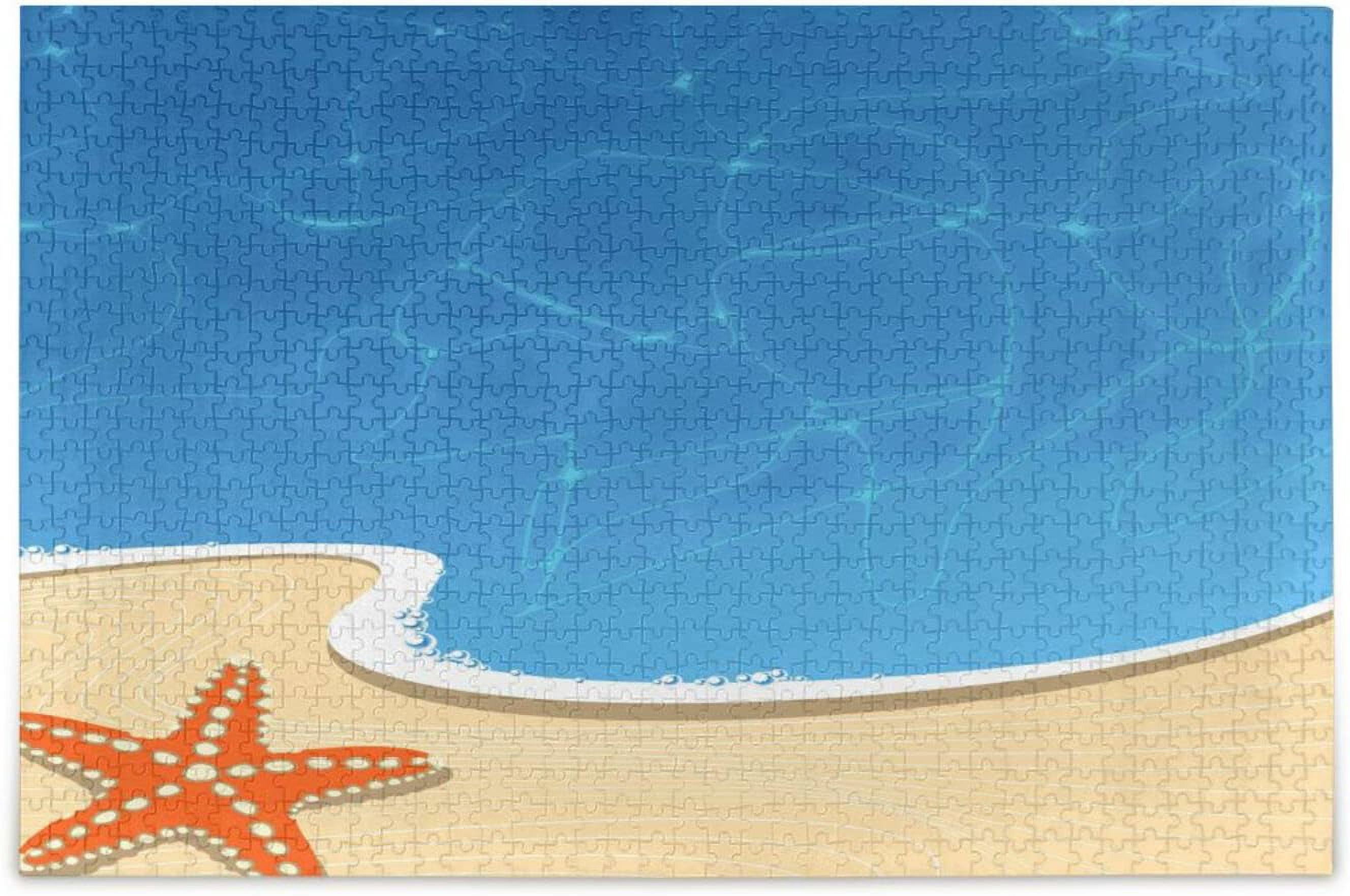 Dreamtimes Starfish Beach Jigsaw Puzzles for Adults 500 Pieces ...