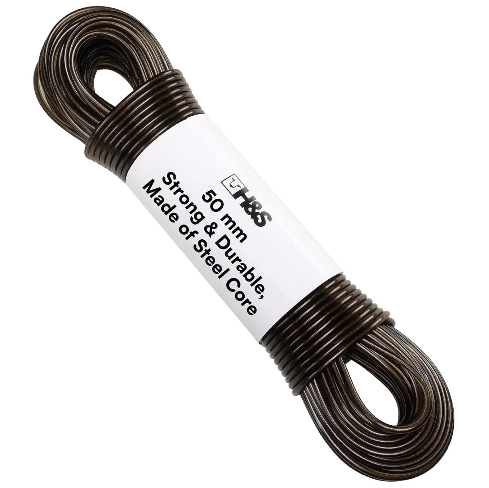 Dreamtimes Steel Core Clothes Lines for Outdoor Drying - 4mm Thick ...