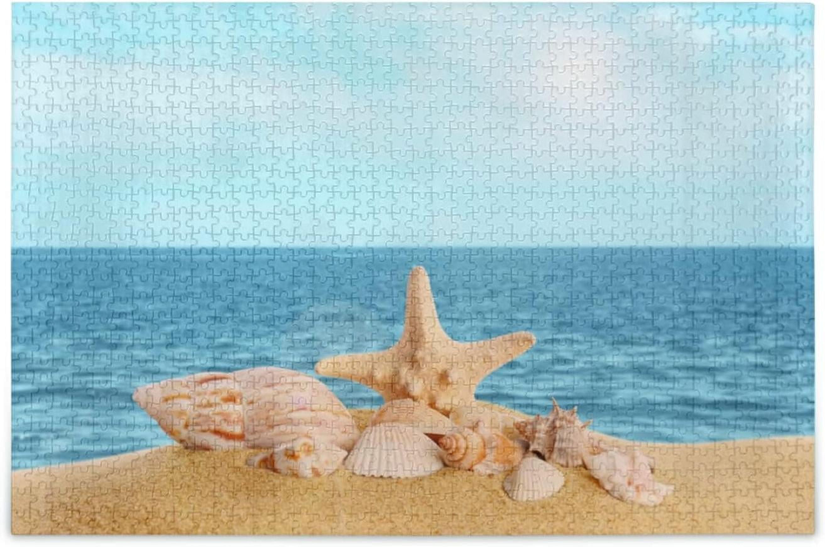 Dreamtimes Summer Beach Starfish & Seashell Jigsaw Puzzles for Adults ...