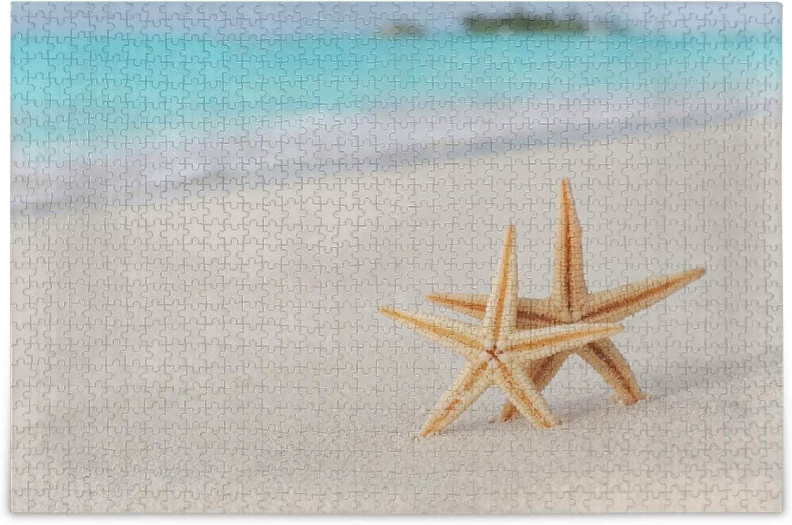 Dreamtimes Summer Starfish On Beach Puzzle for Adults 500 Piece Puzzles ...