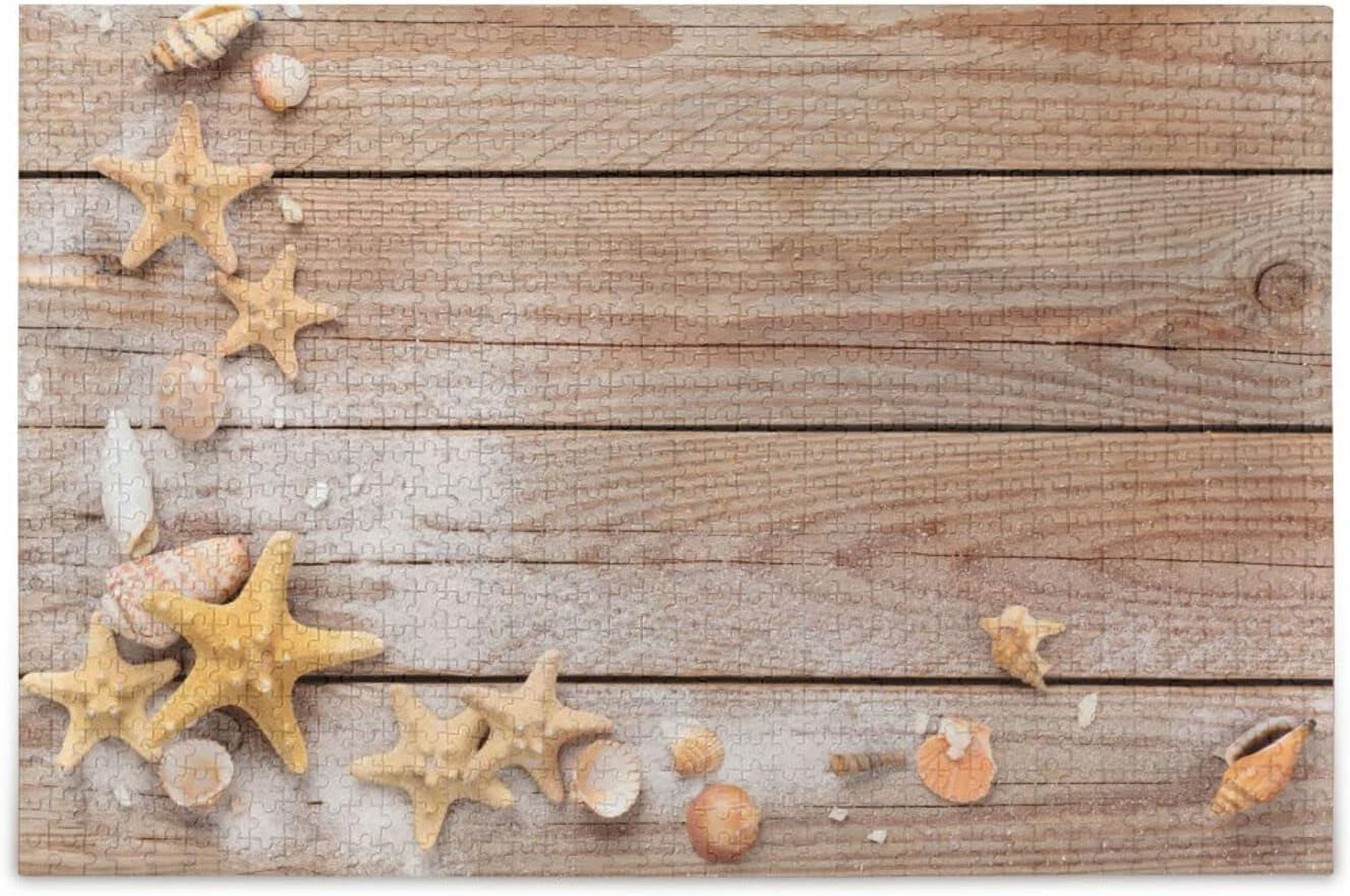 Dreamtimes Summer Starfish Wooden Wooden Jigsaw Puzzles Intellectual ...