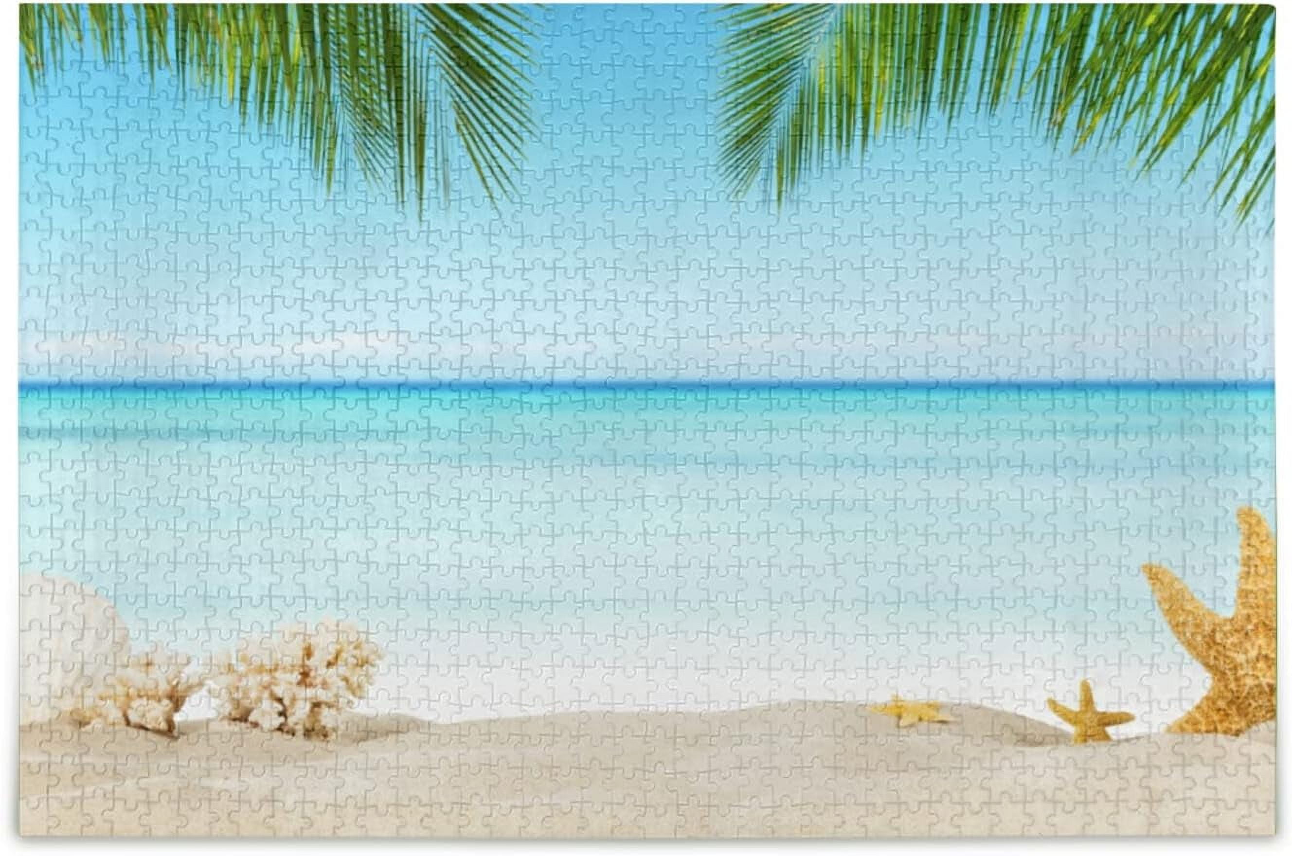 Dreamtimes Summer Tropical Beach Jigsaw Puzzles, Puzzles for Adults 500 ...