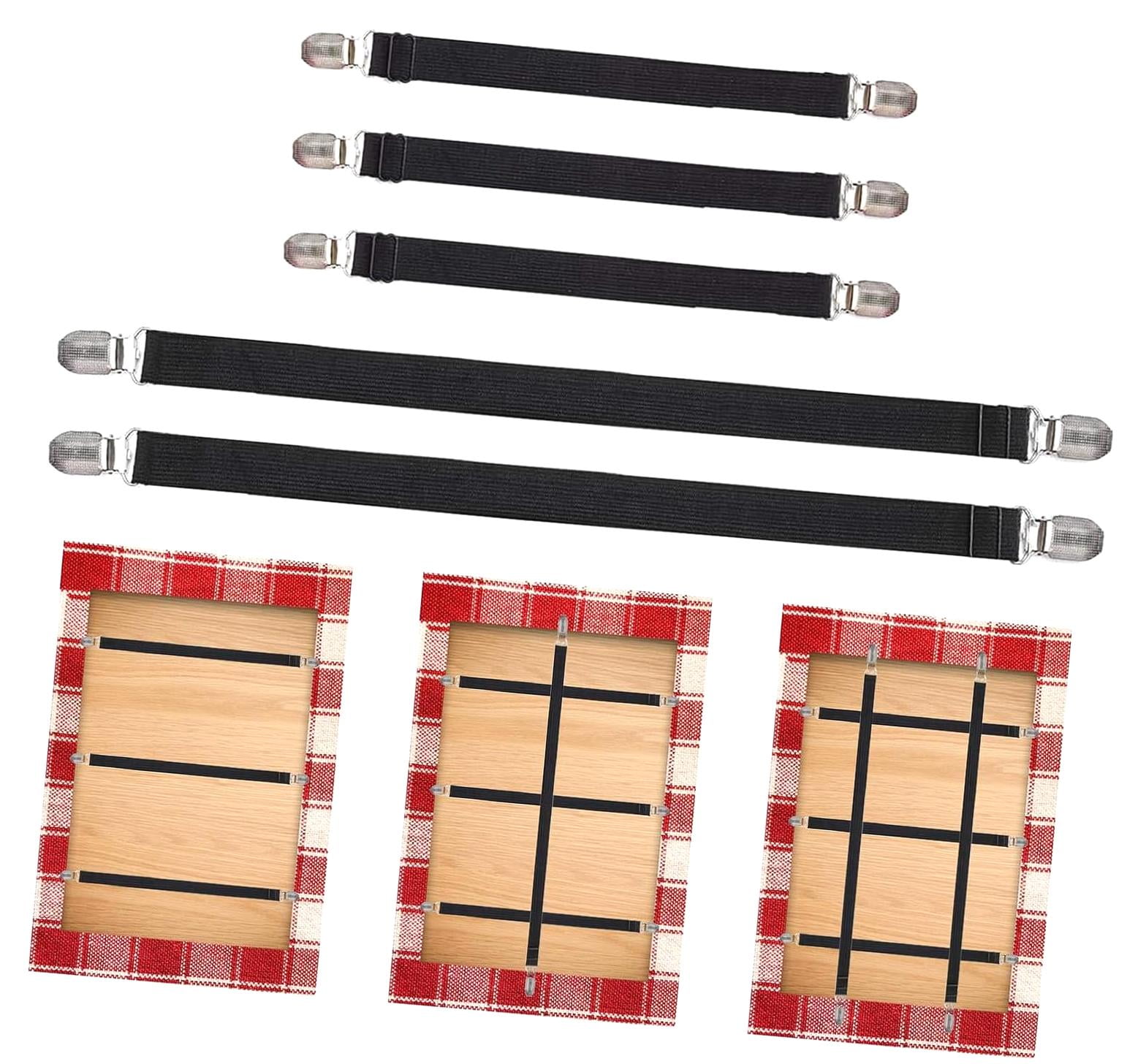 Dreamtimes TESKEUP Table Cloth Fastener Clips Concealed Strap 5 Pack ...