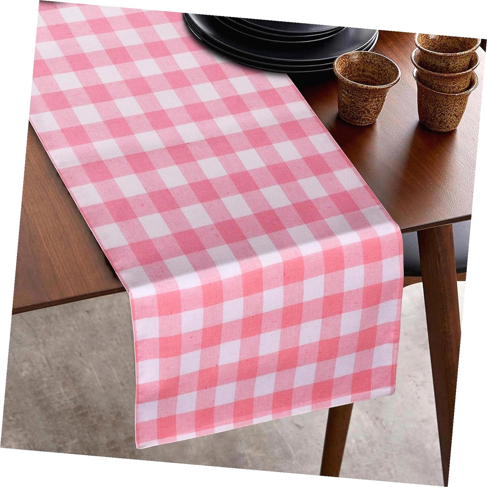 Dreamtimes Table Runner, Natural Cotton, Robust Triple-Layer, Machine ...