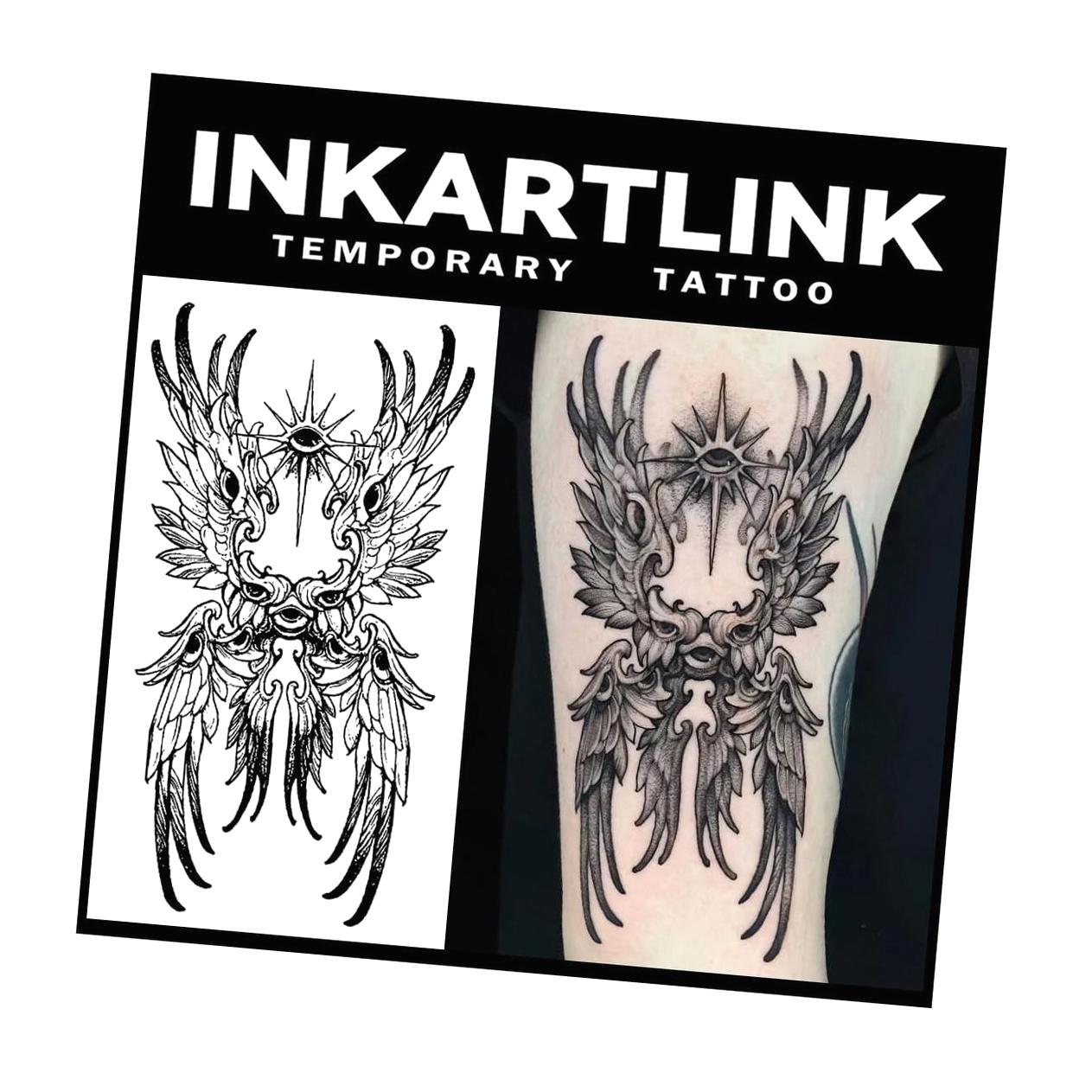 Dreamtimes Tattoo Technology, 2-Piece Extra Large Semi-Permanent Tattoo ...