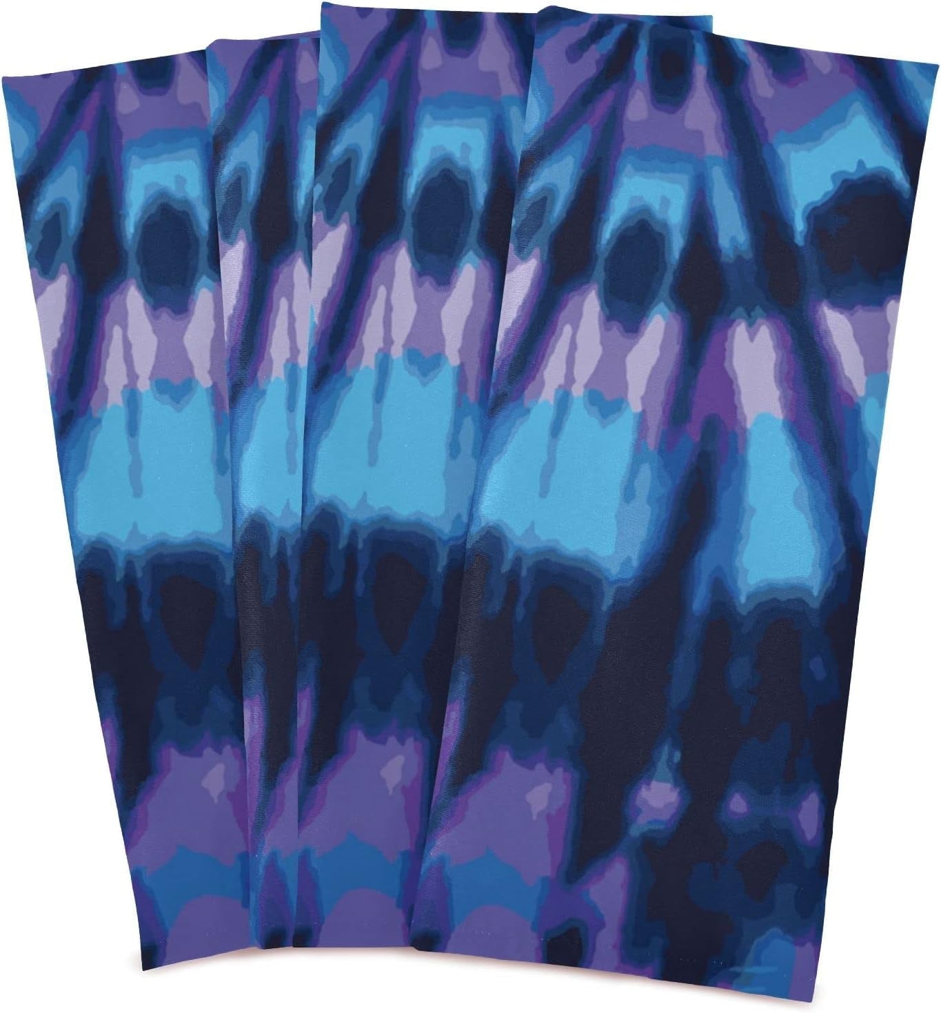 Dreamtimes Tie Dye Blue Kitchen Towels Set of 4 Dishcloths Hand Towels ...