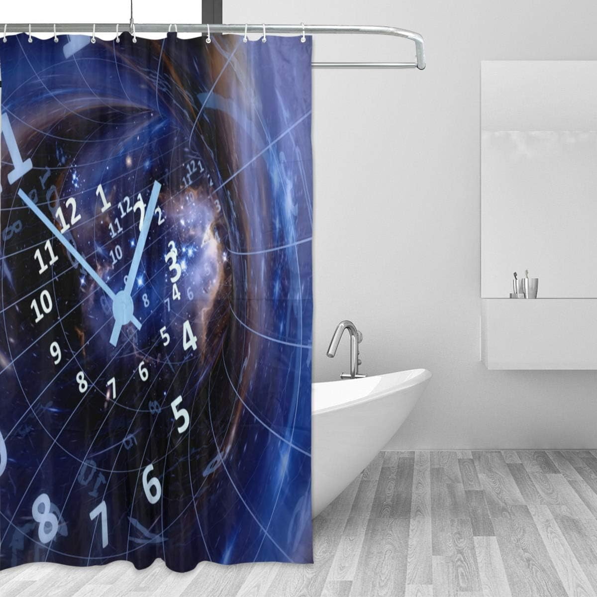 Dreamtimes Time Space Infinity Bath Shower Curtain Liners 72x72 100