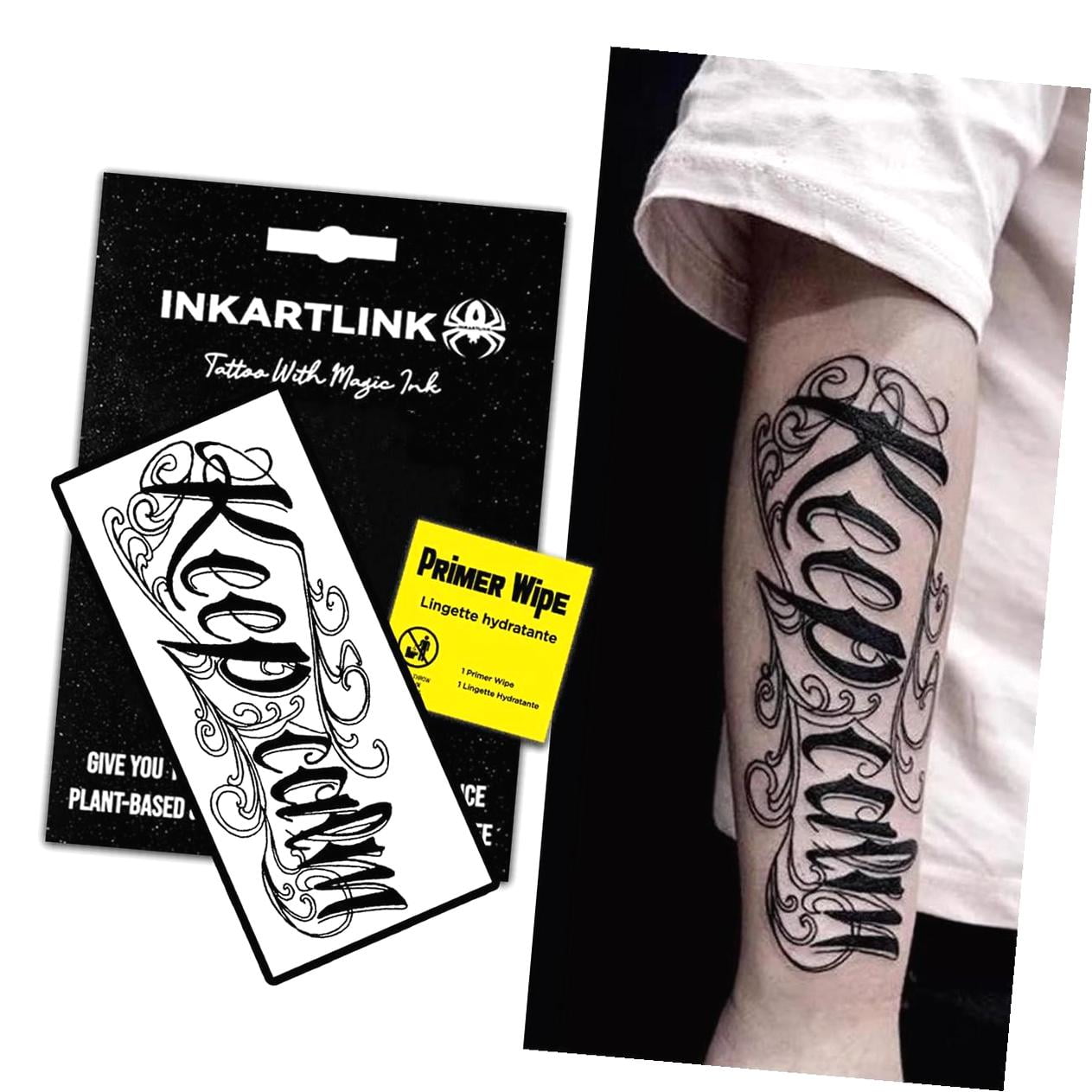 Dreamtimes Two-Week Tattoo, Semi-Permanent Body Art, Vintage Style, Arm ...