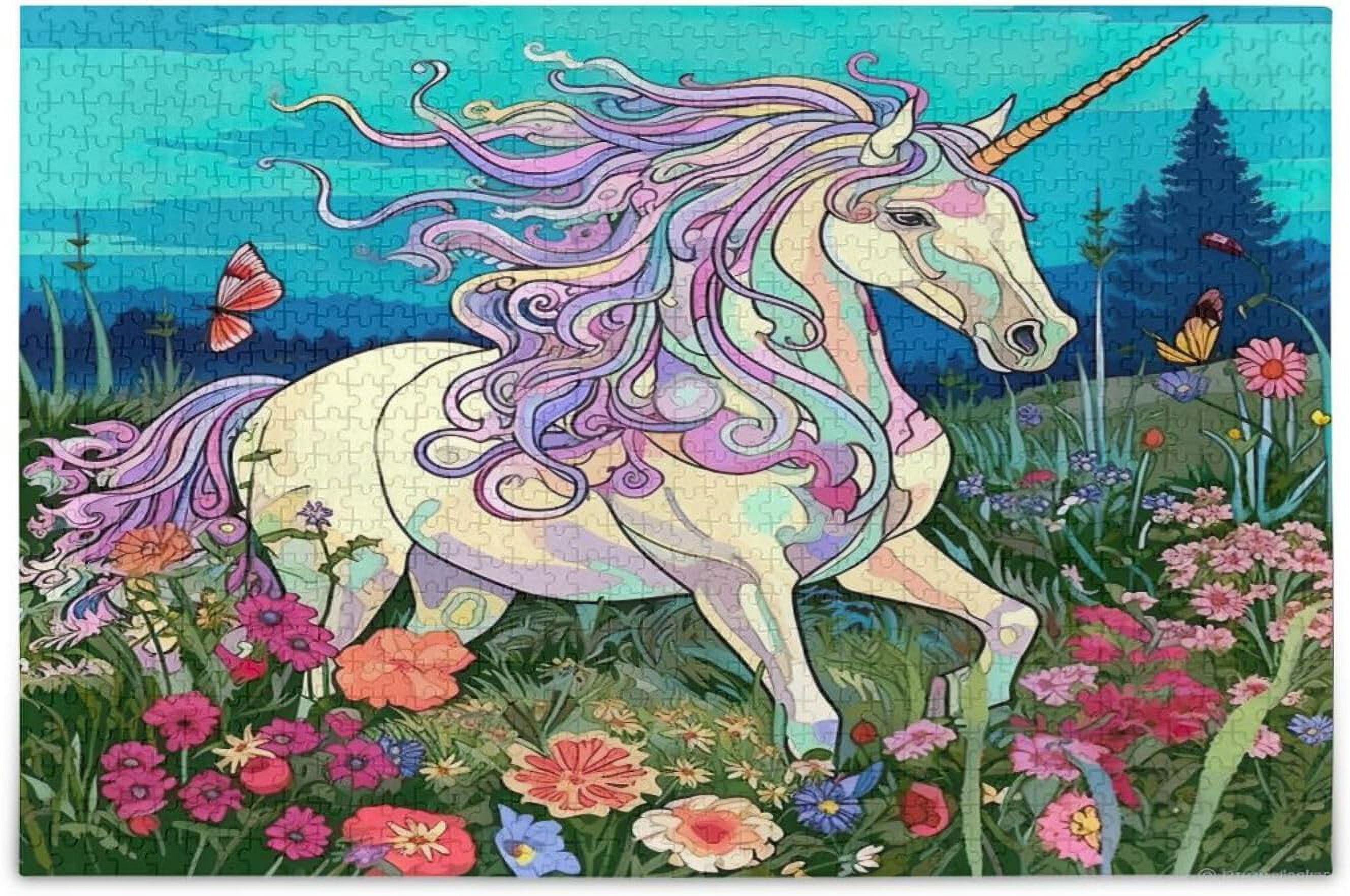 Dreamtimes Unicorn Jigsaw Puzzles, Puzzles for Adults 500 Pieces ...