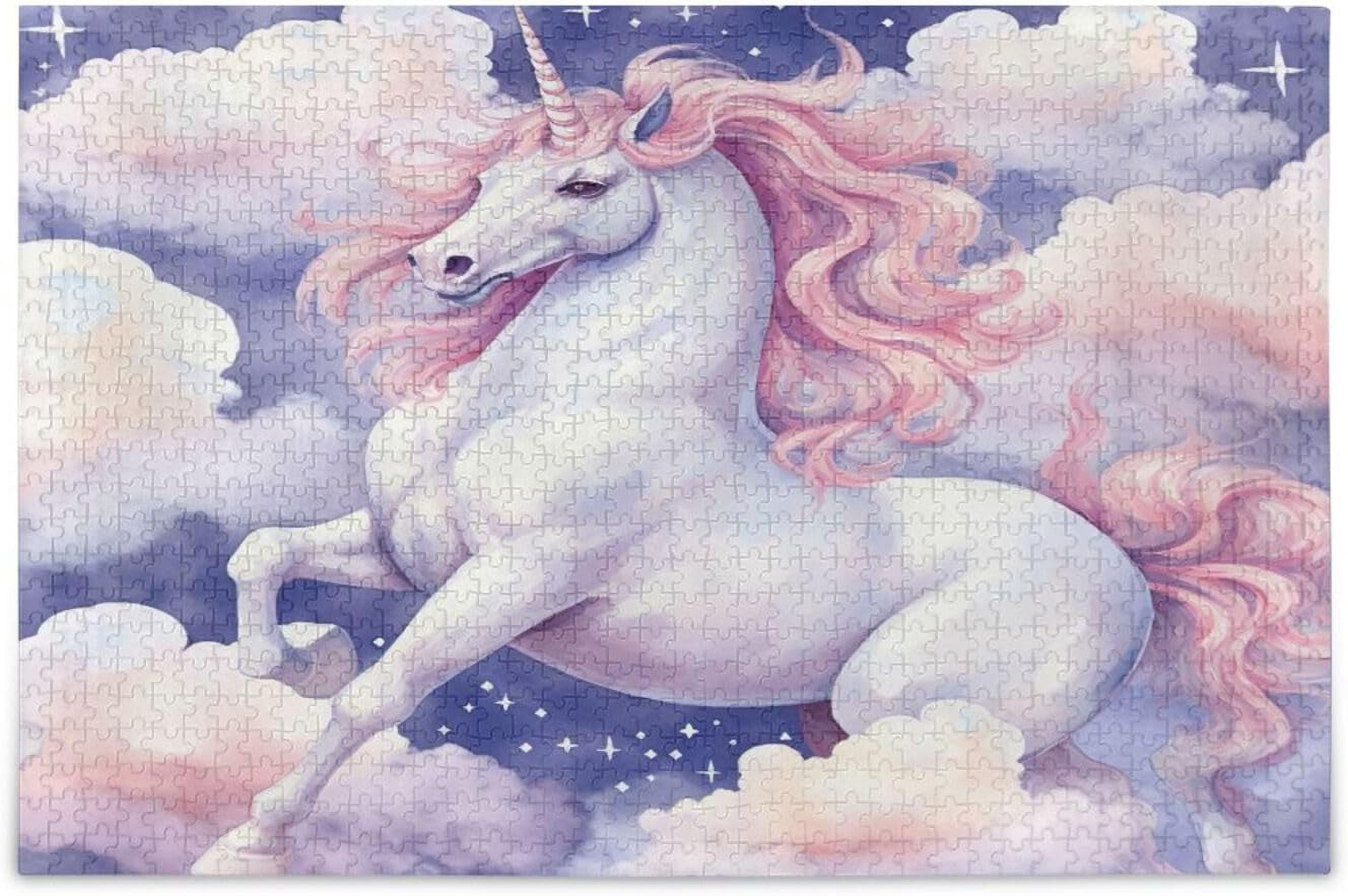 Dreamtimes Unicorn Jigsaw Puzzles for Adults 500 Pieces,Decompression ...