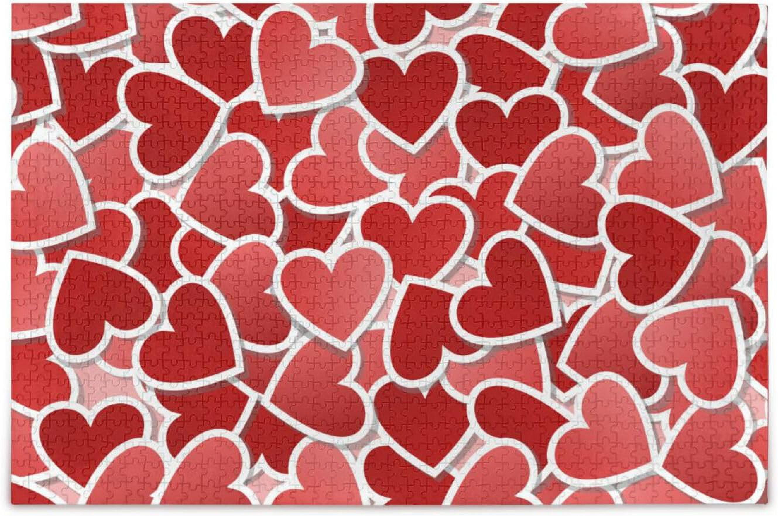 Dreamtimes Valentine's Day Love Heart Jigsaw Puzzle for Adults Teens ...