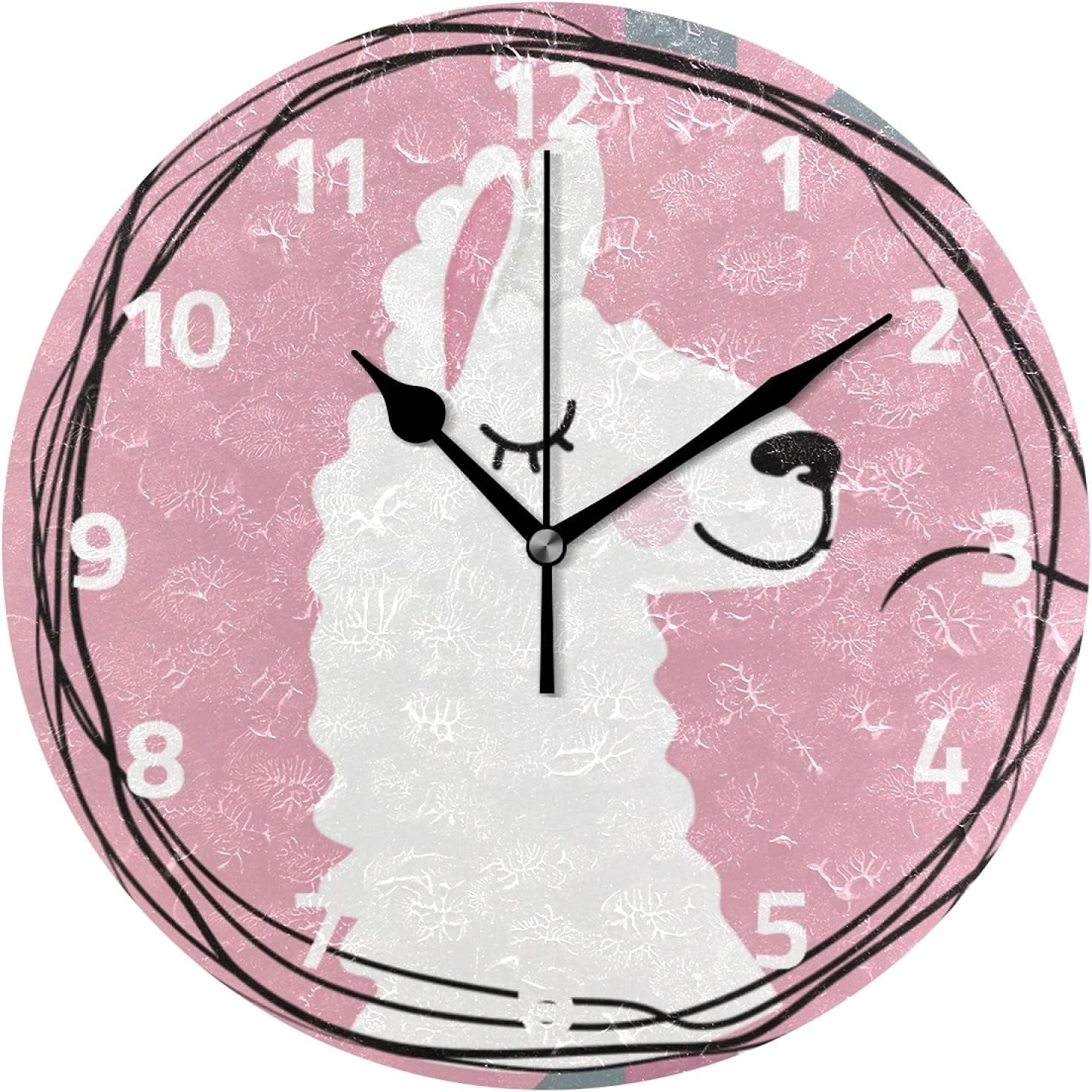 Dreamtimes Wall Clocks Decorative Bedroom Silent Kitchen Living Room ...